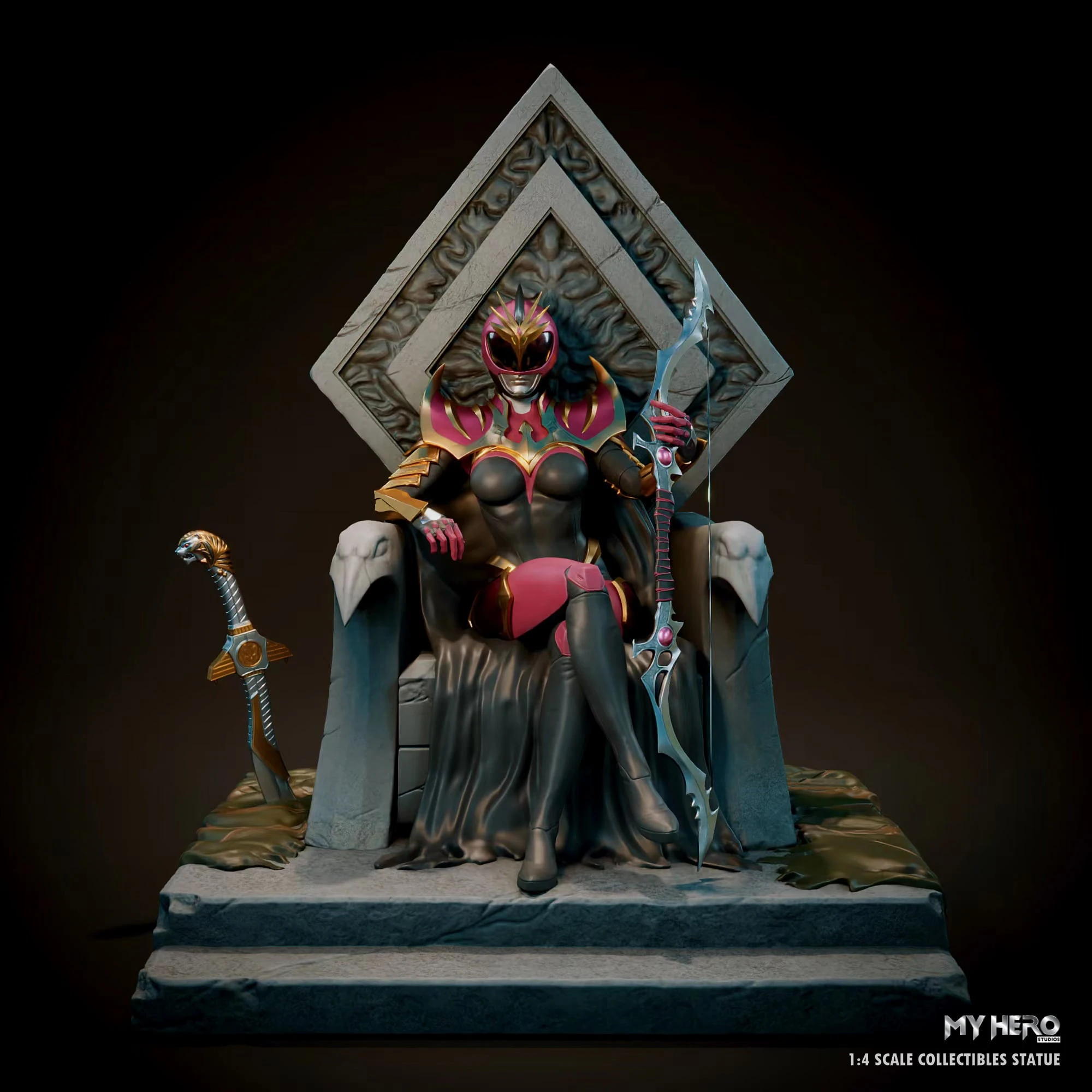 Pink Ranger Slayer Statue | Fandom