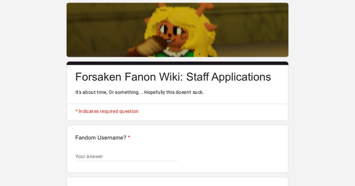 Staff applications are open! | Fandom