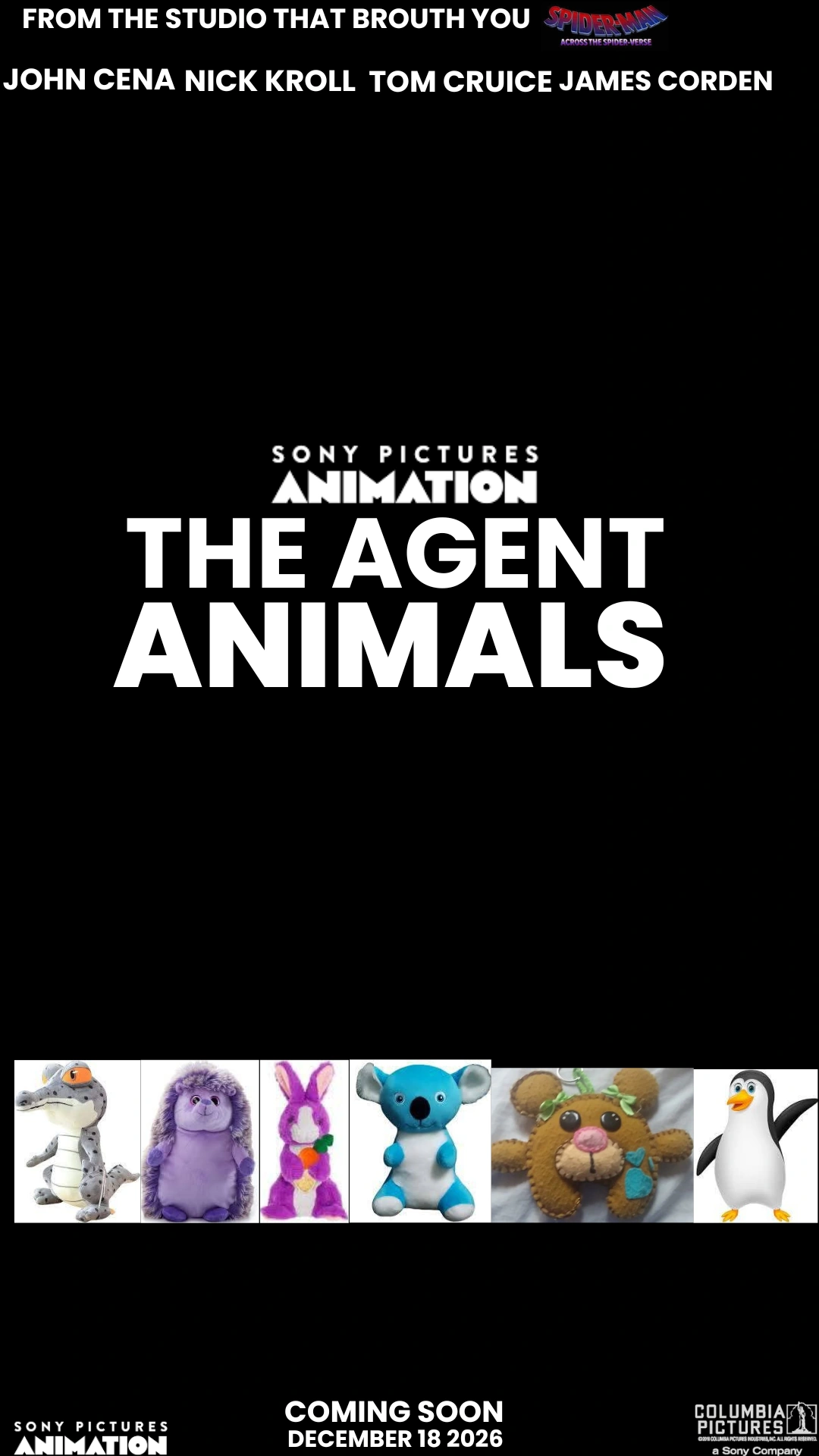 The Agent Animals (2026) Film Sony Pictures Animation Movie Film | Fandom