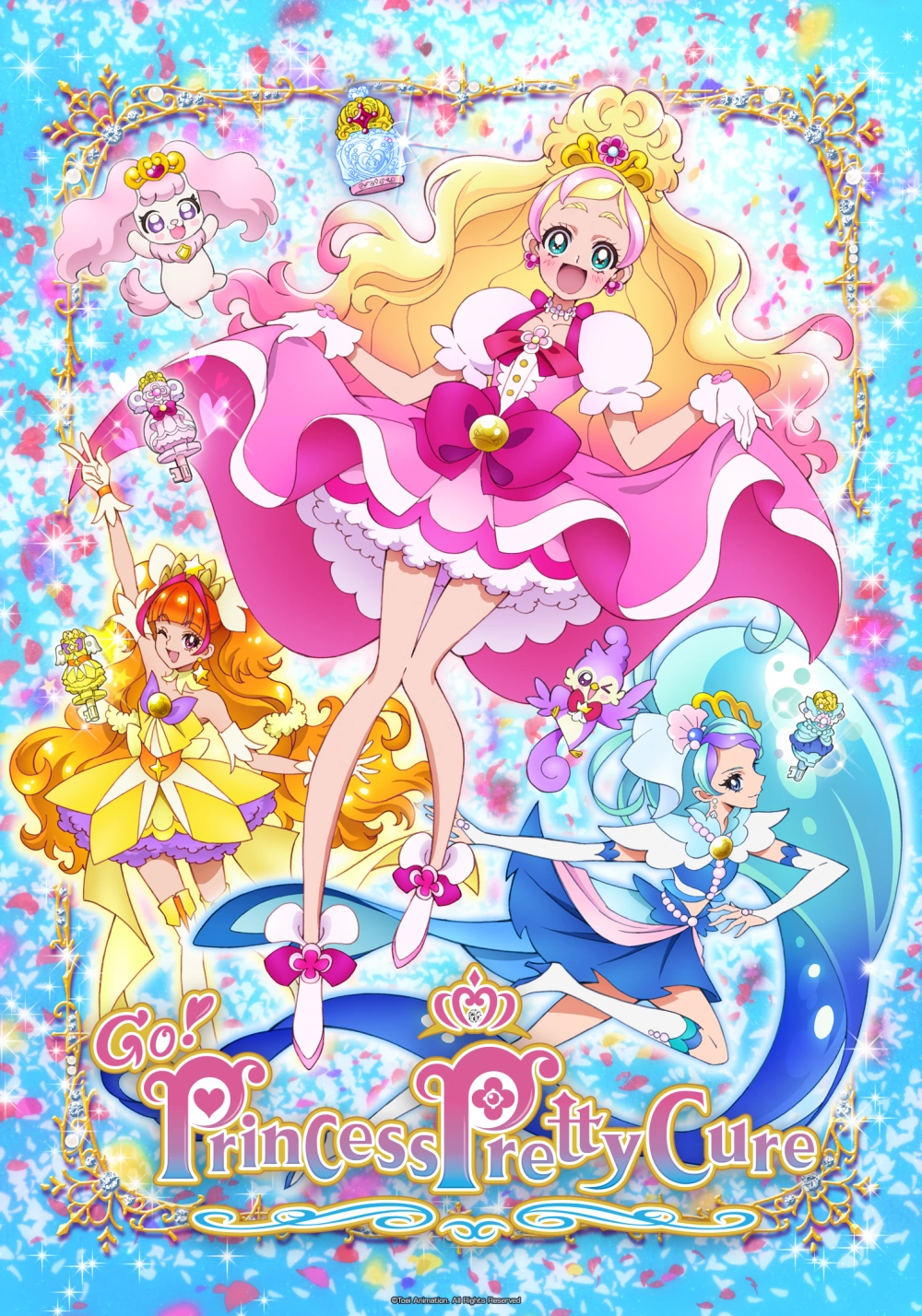 Go! Princess Pretty Cure poster with English Logo! | Fandom