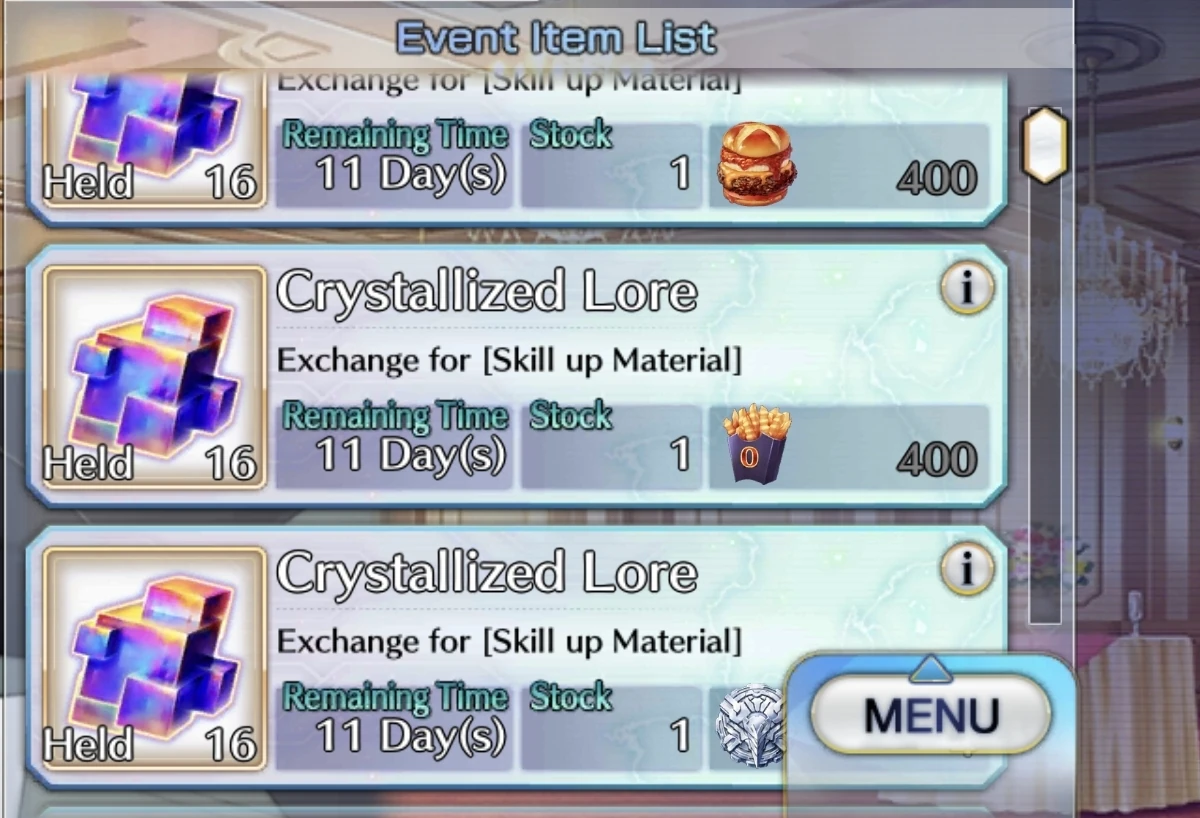 Event item META is clear this time | Fandom