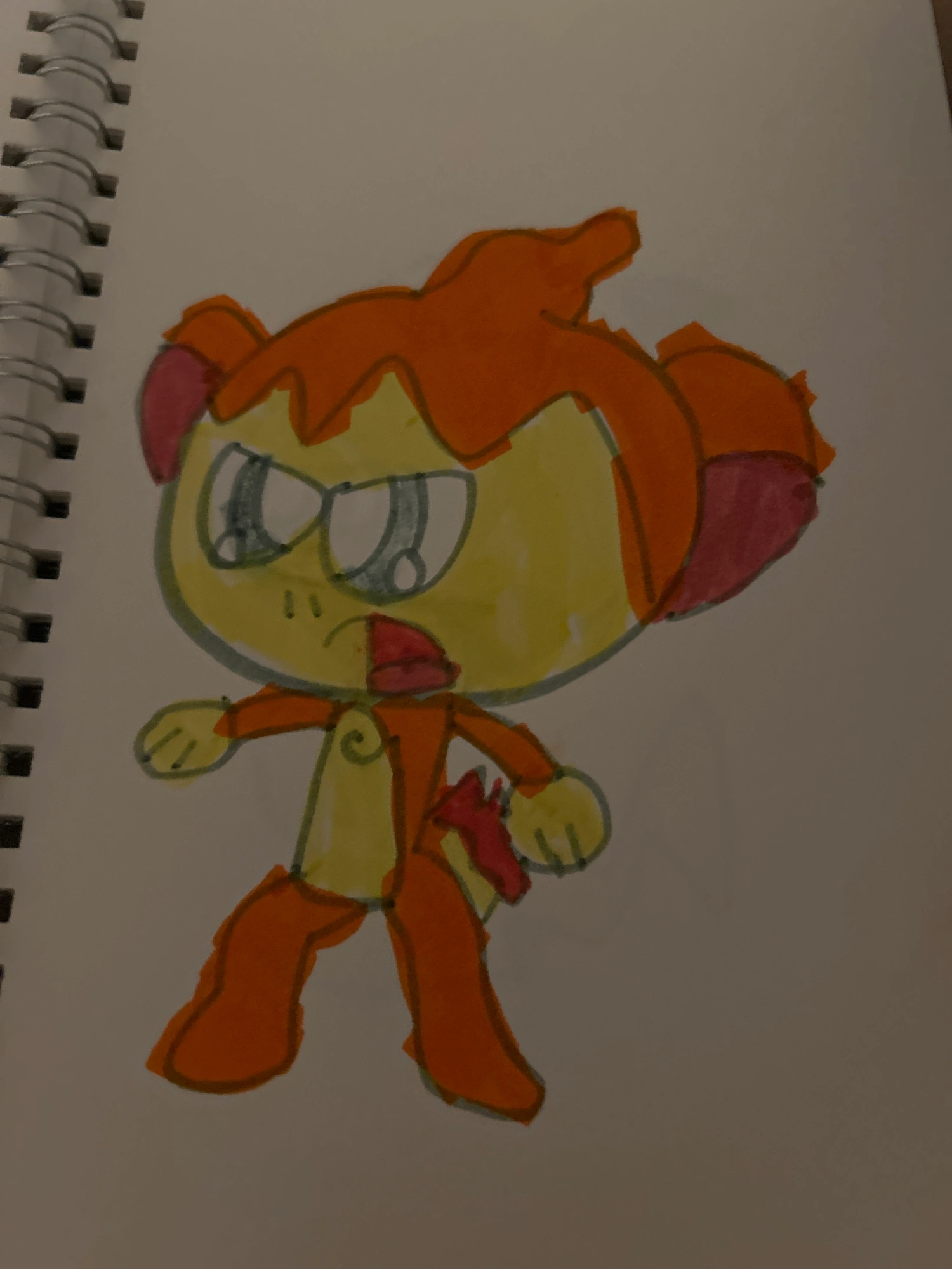 Angry chimchar in my style | Fandom