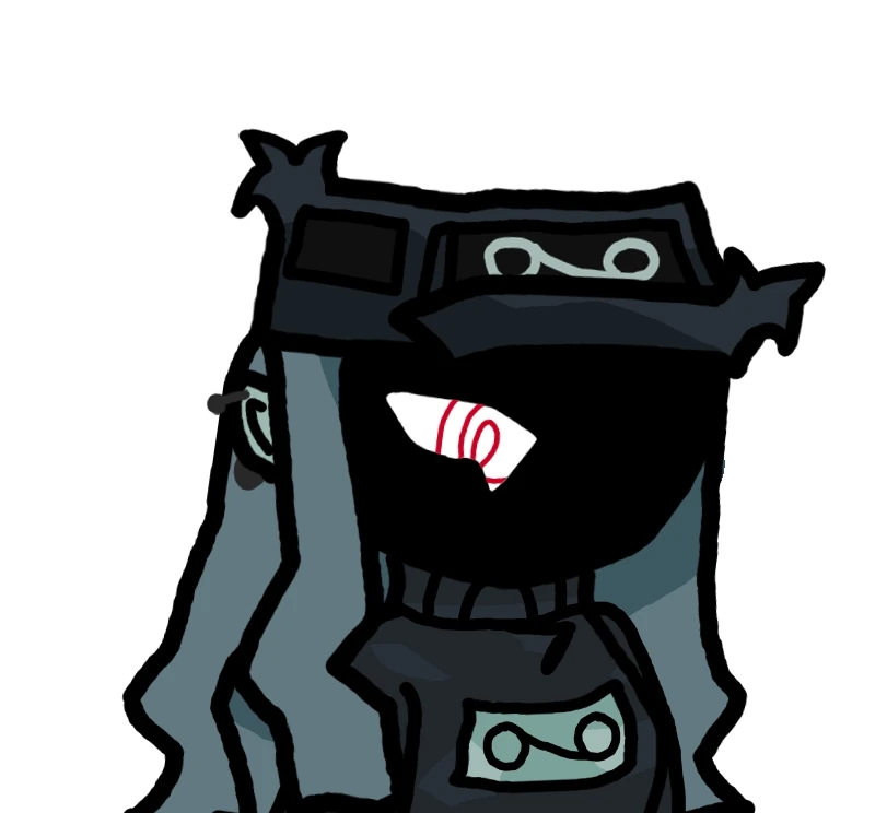 Cassette Goon draw (Aka Evil Cassete Girl) | Fandom