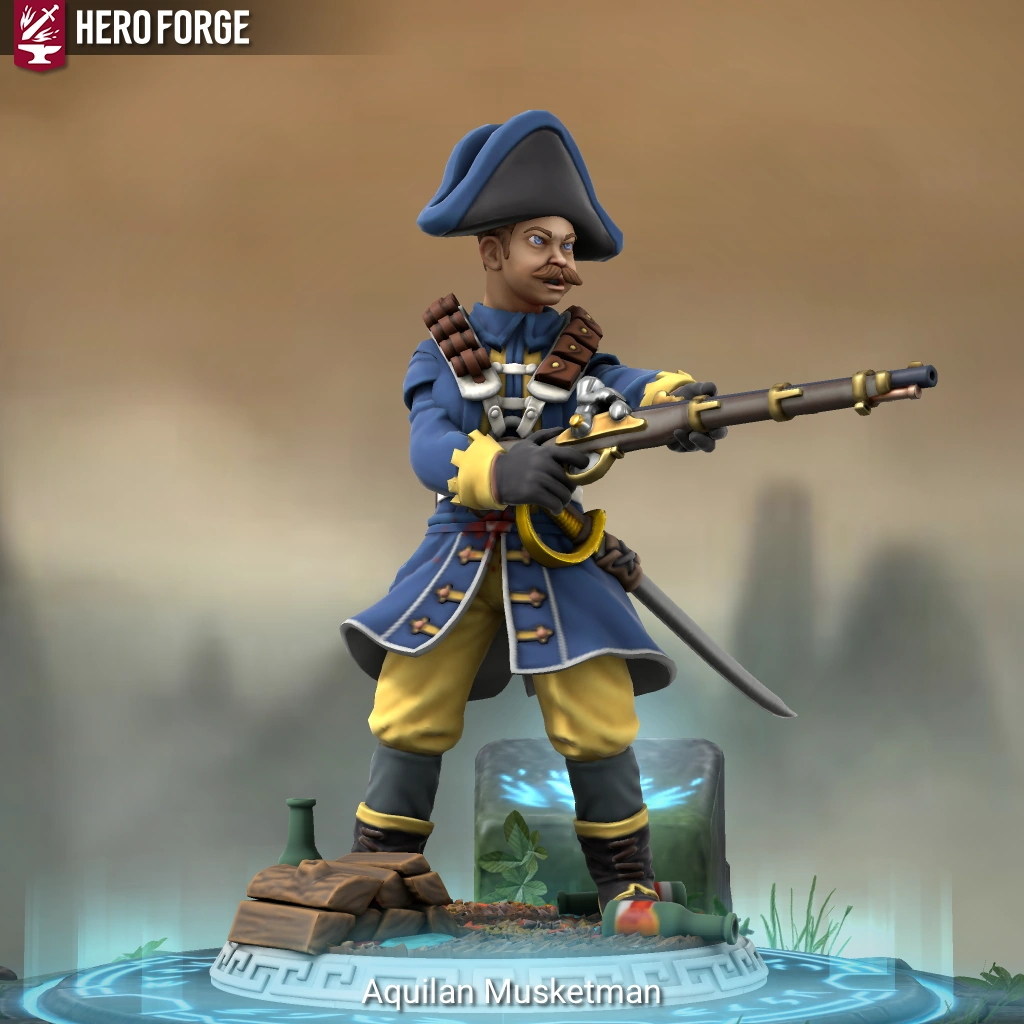 Aquilan Musketeers (Great Southeastern War) | Fandom