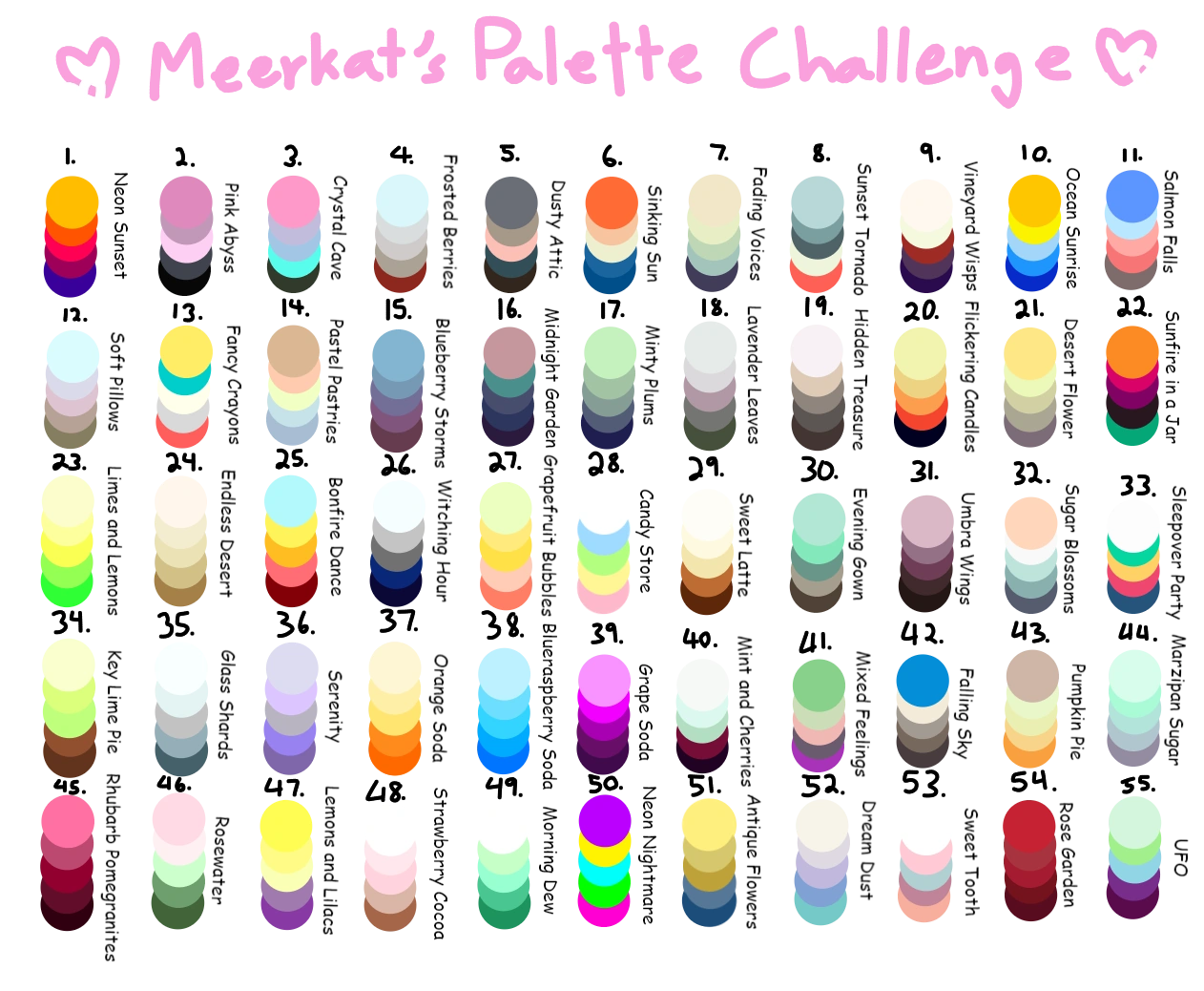 Color Palette Challenge Meme thing | Fandom