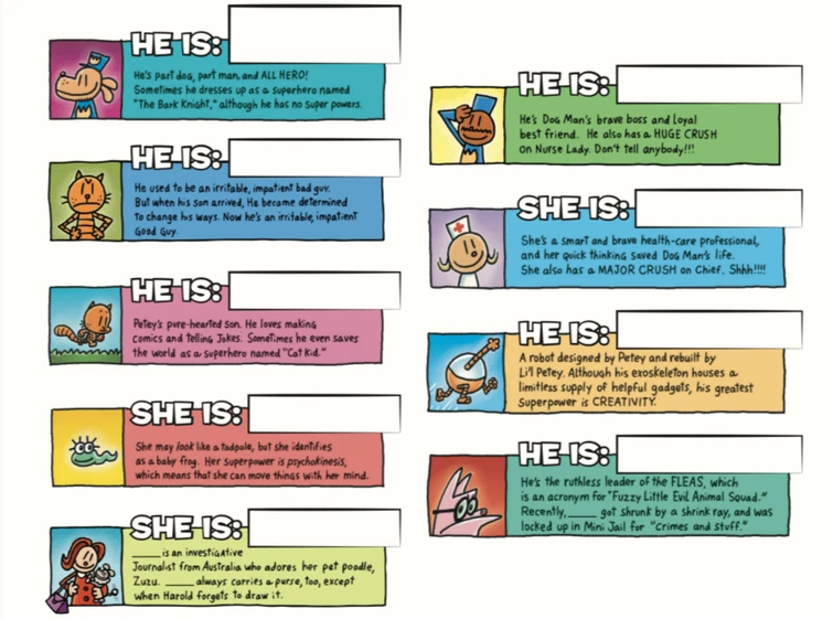 Dog Man 11 Activity Sheets | Fandom