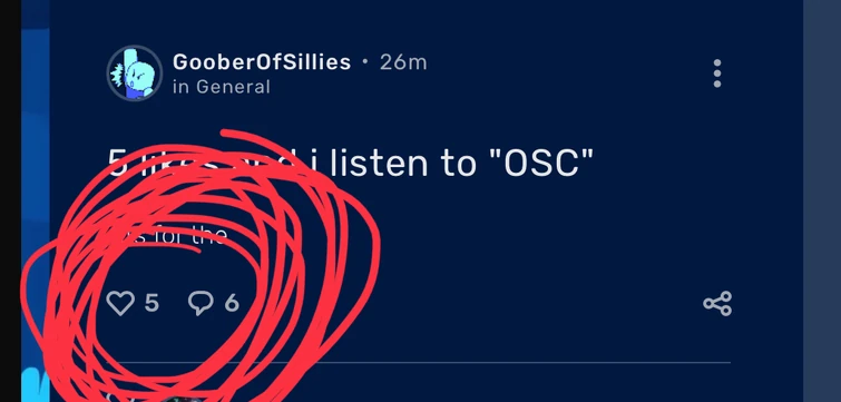 5 likes and i listen to "OSC" | Fandom