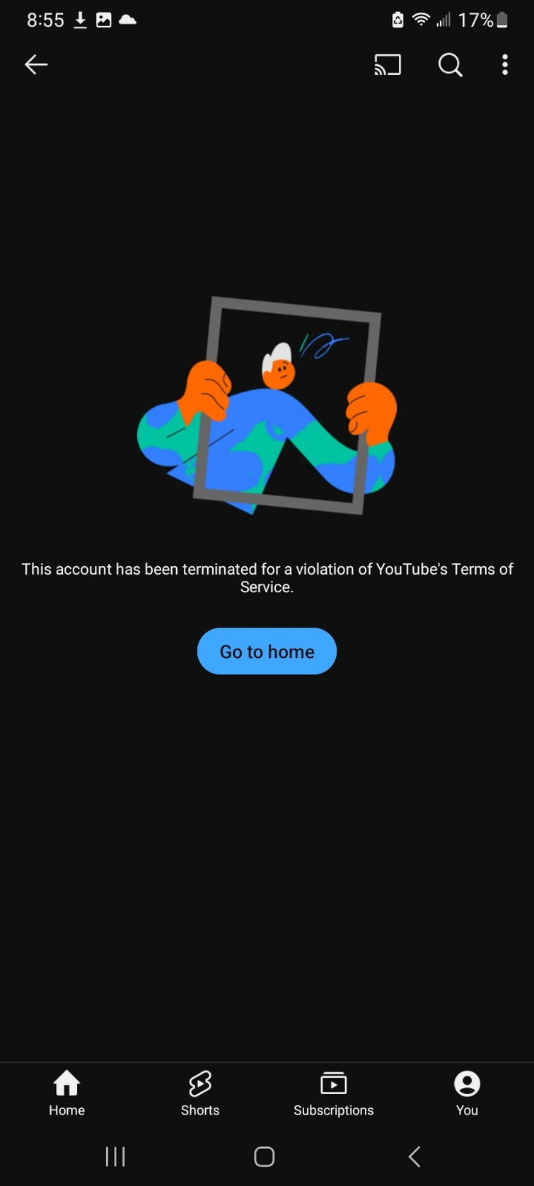 Oh no! Astro Samus's last YouTube channel, SuperSamusJonty got ...