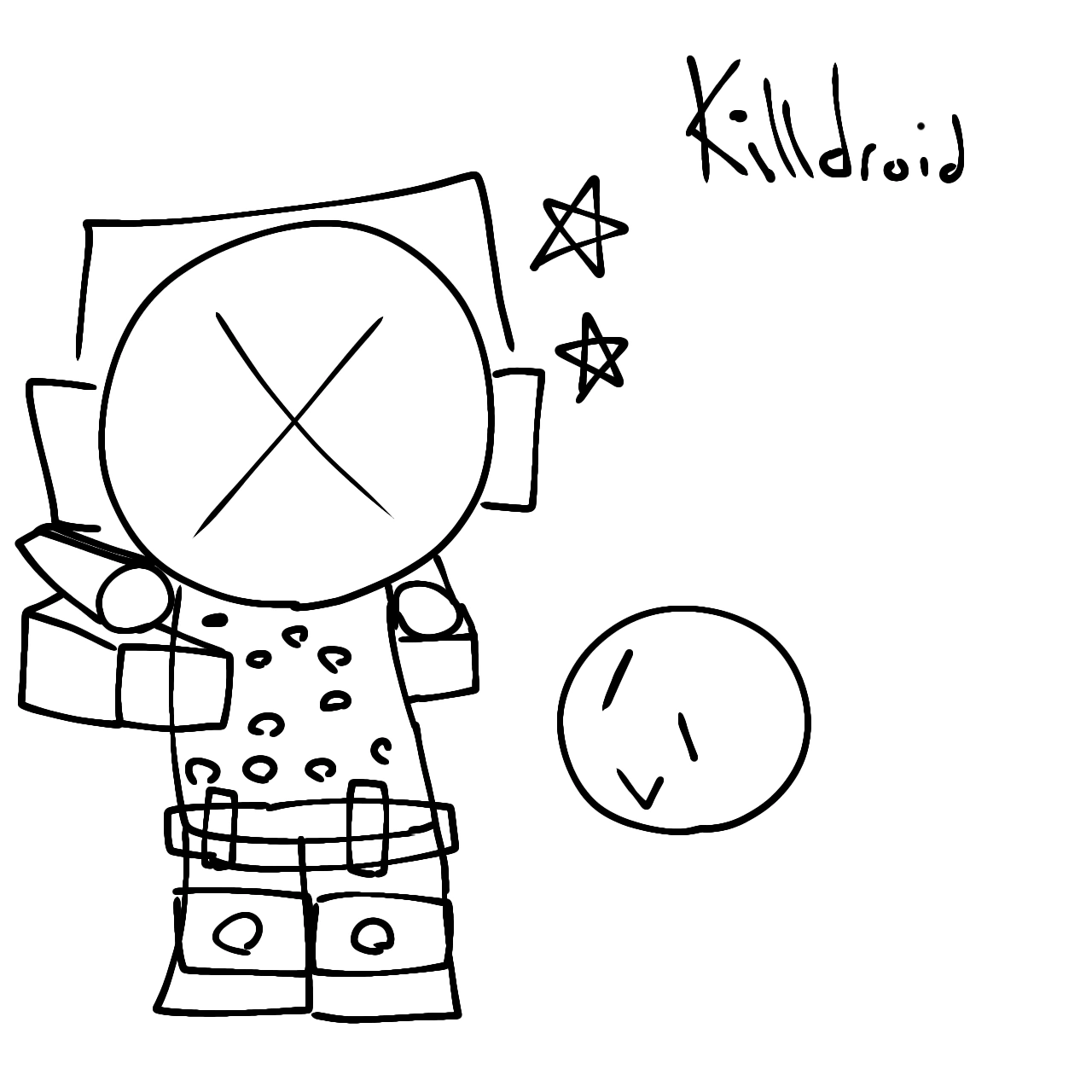 Killdroid the red robot | Fandom