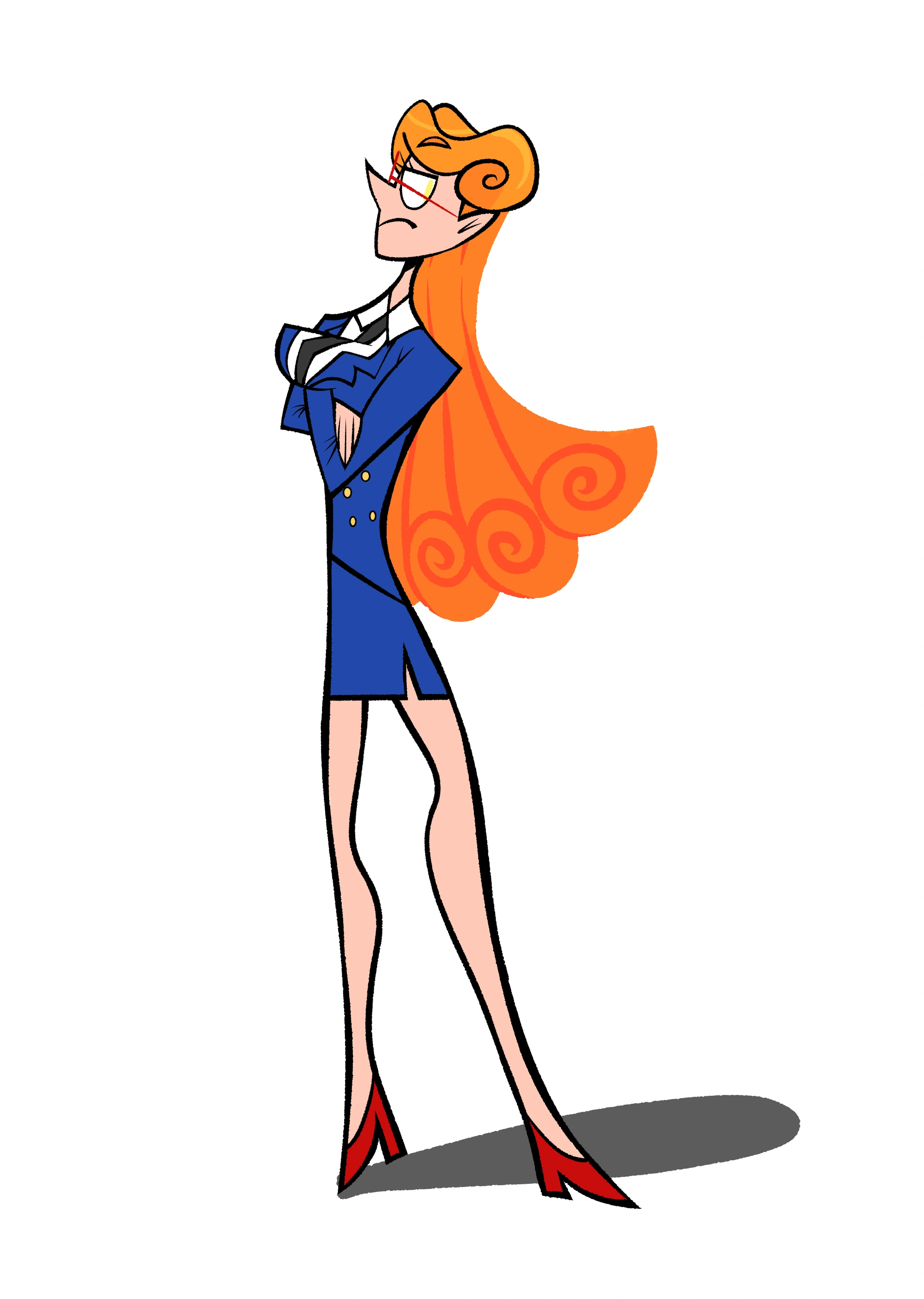 Rei. I might draw the whole DRA cast in this style | Fandom