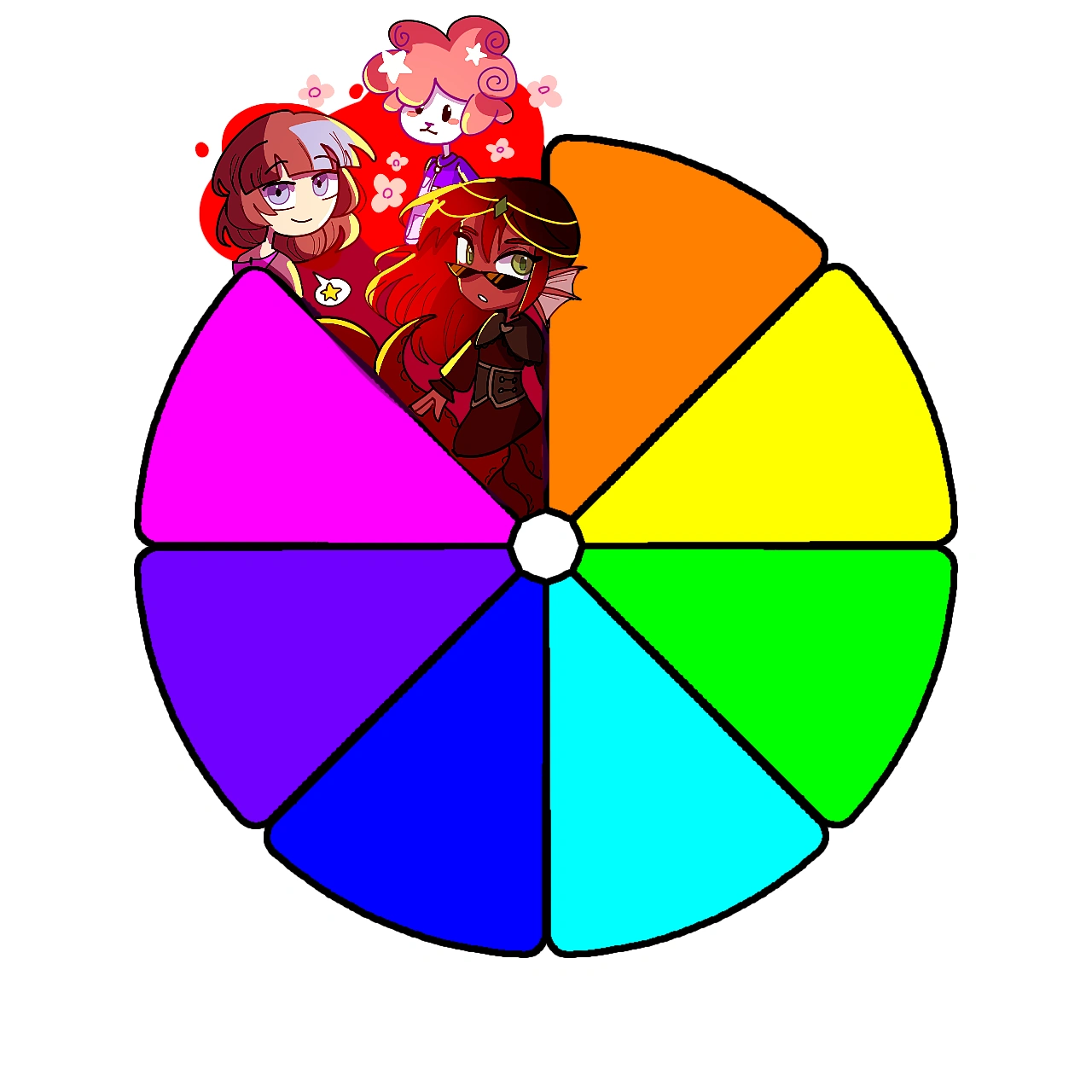 Color wheel challenge! RED ️ | Fandom
