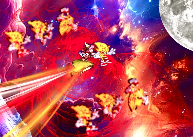 Fleetway Sonic vs Kasen Sprite art | Fandom