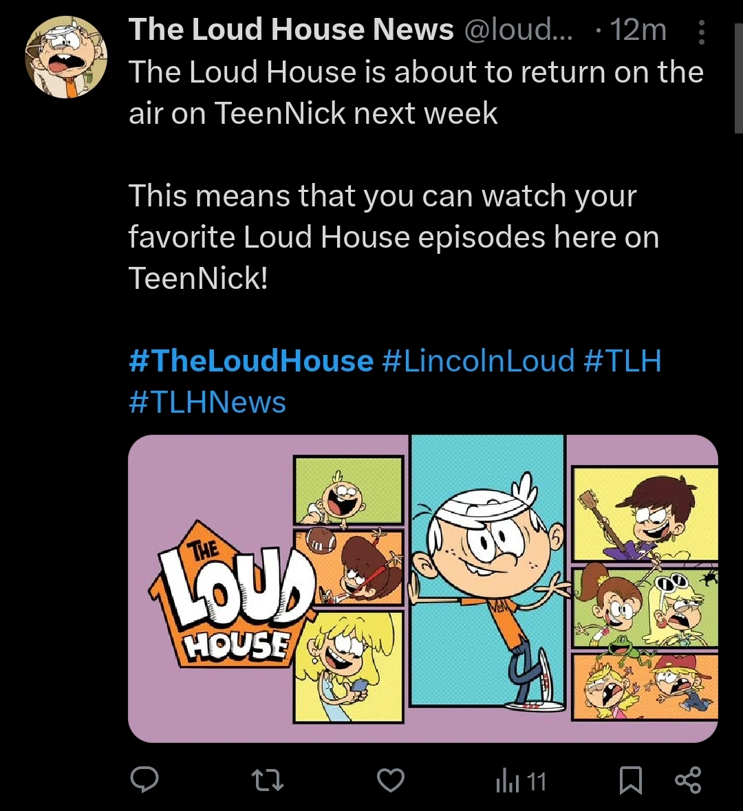 The Loud House is returning on TeenNick! | Fandom