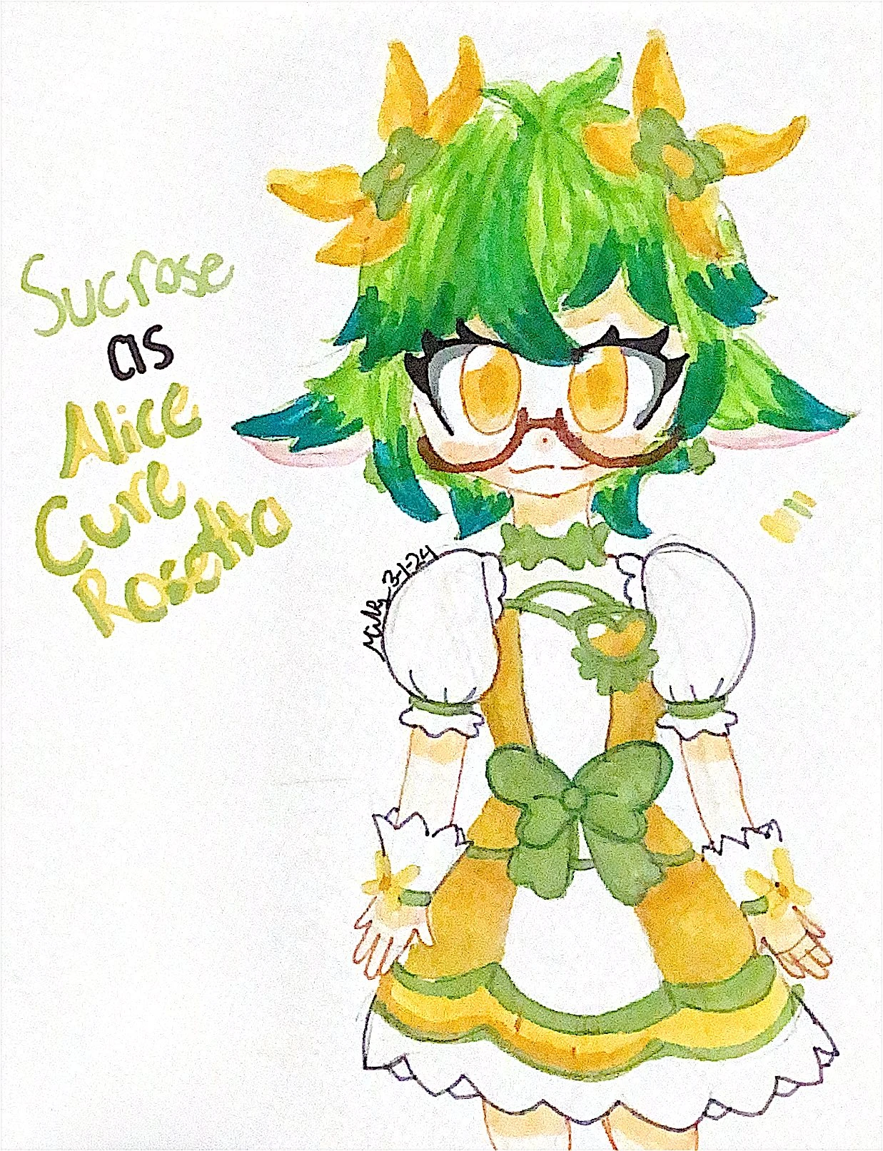 Sucrose as Cure Rosetta | Fandom