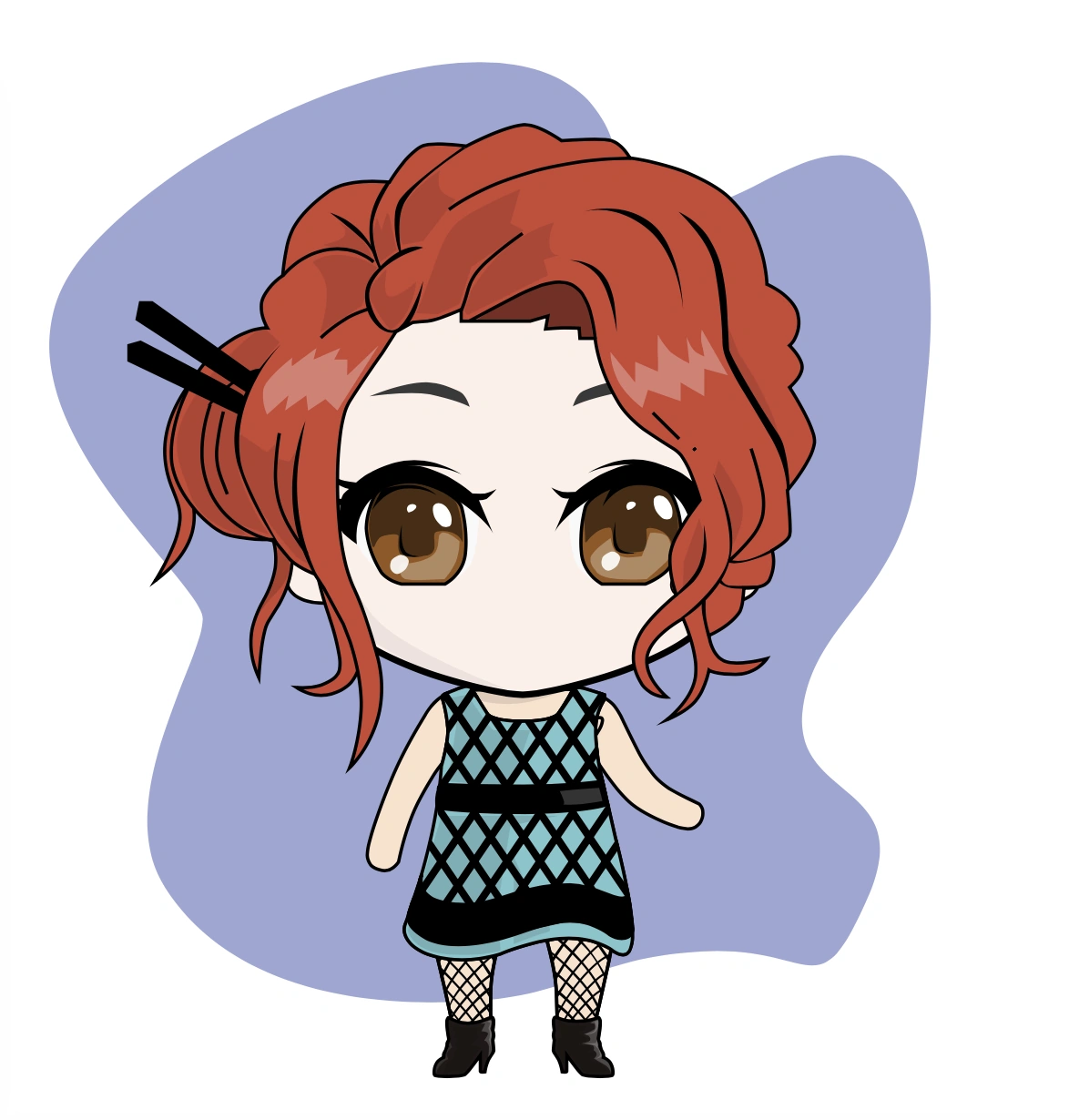 My Ginny Weasley that I made with the app CHIBI!!👌 How did I do? | Fandom