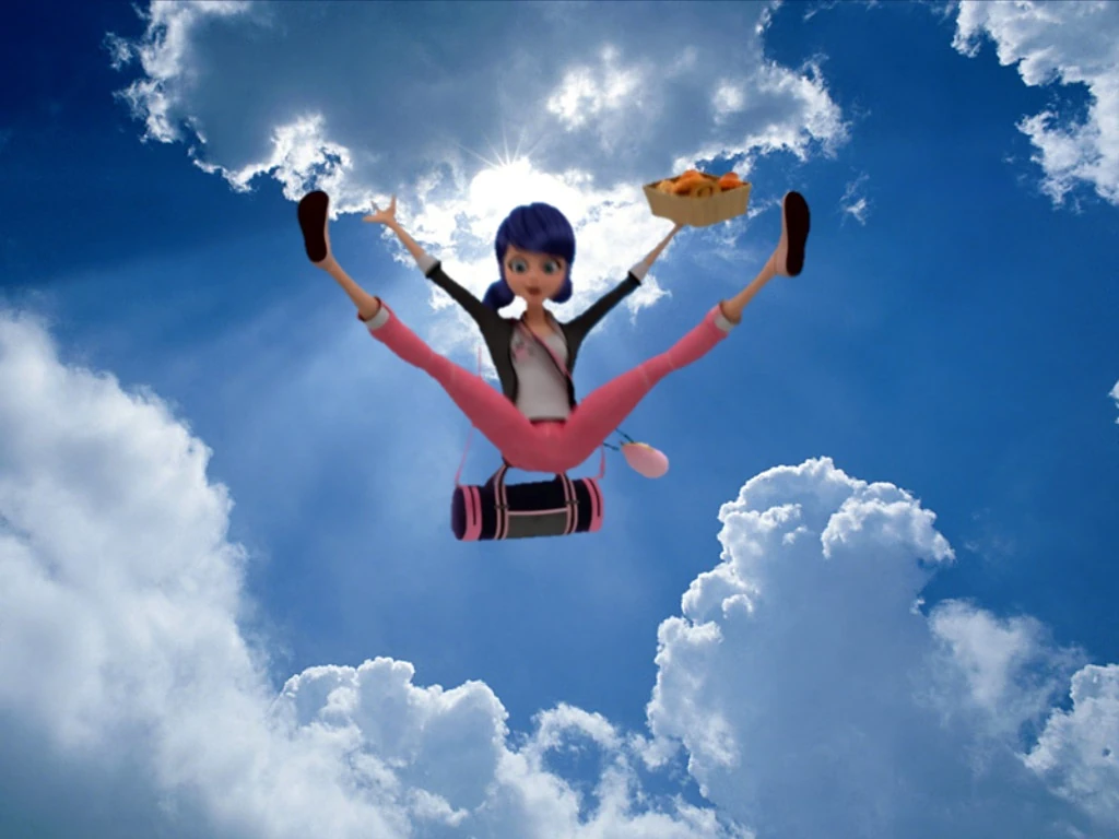 Marinette jumping very high | Fandom