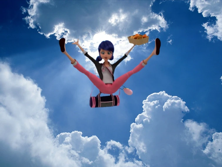 Marinette jumping very high | Fandom