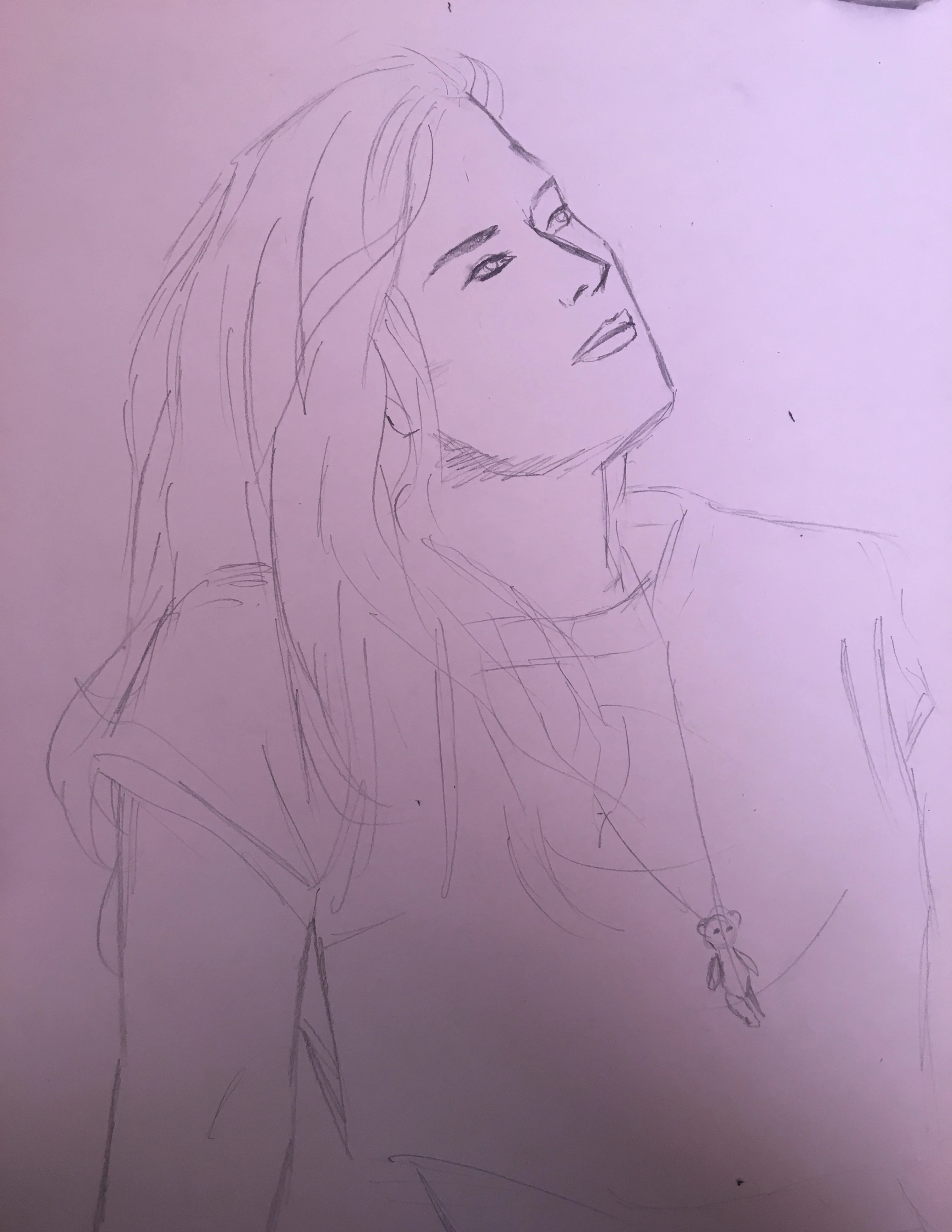 Jen colored pencil thingy part 1! | Fandom