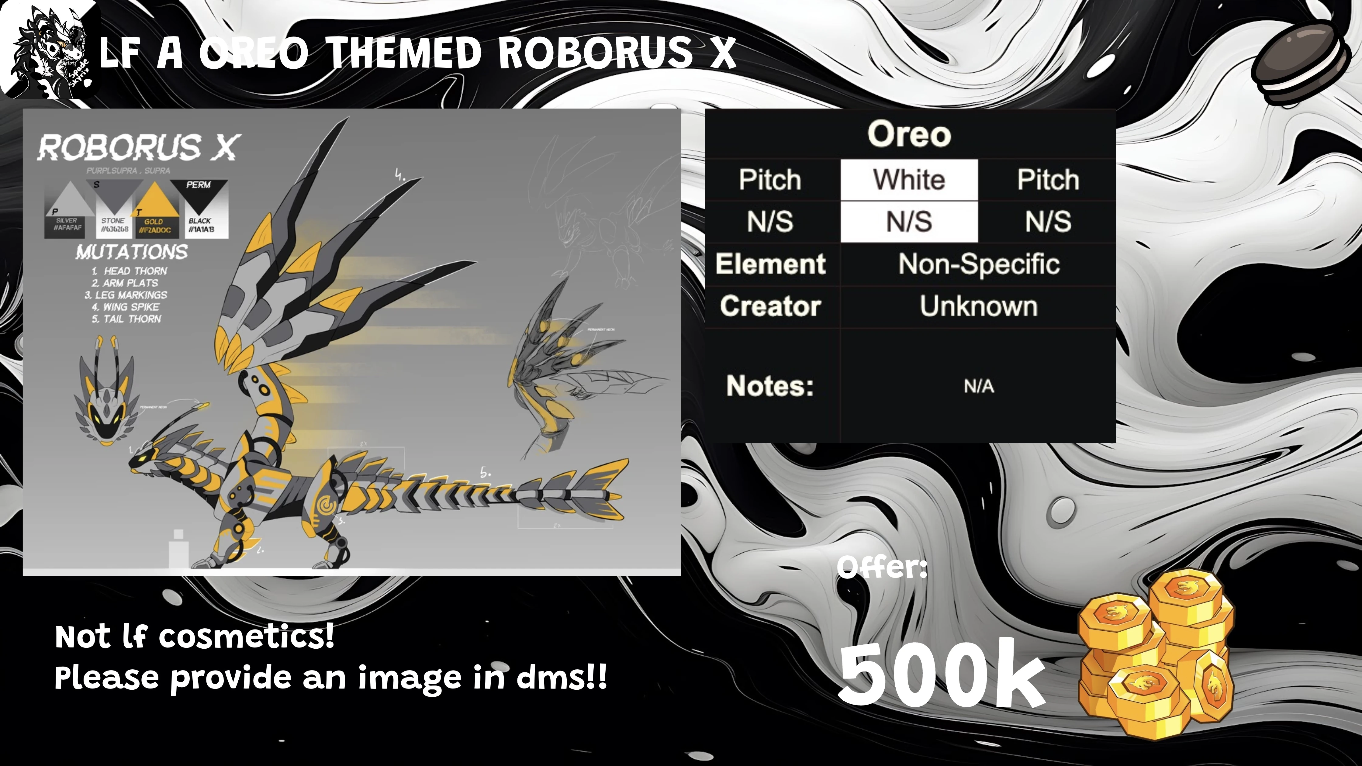 lf a oreo themed roborus | Fandom