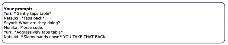 DDLC Incorrect quotes made by a generator | Fandom