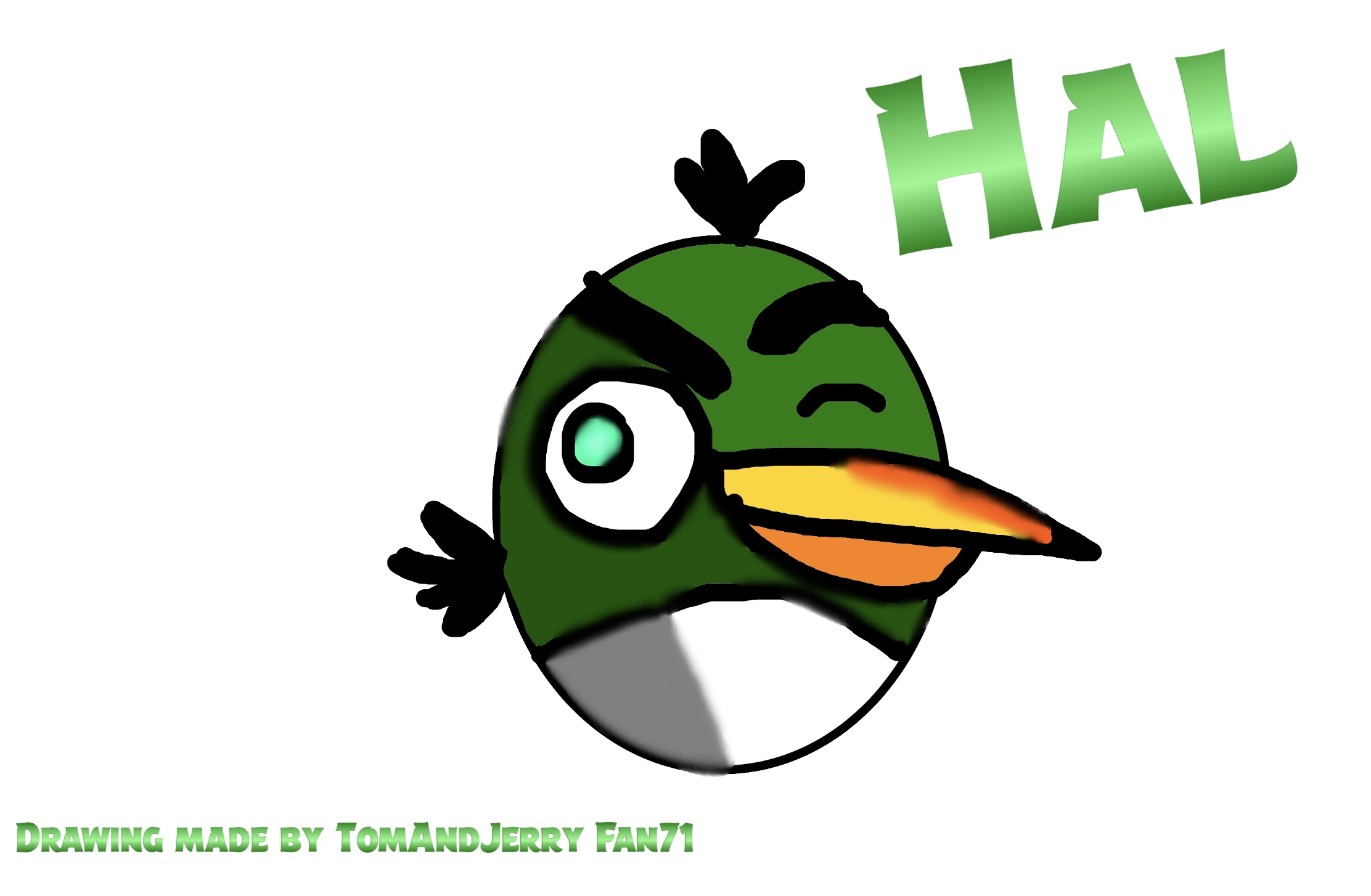 Angry Birds Drawings - Hal | Fandom
