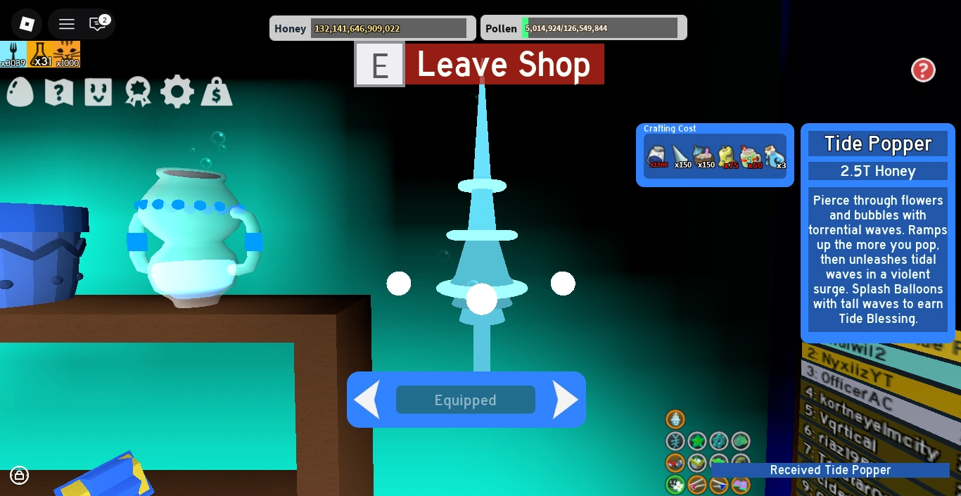 Crafting the Tide Popper for the most unexpected reason | Fandom