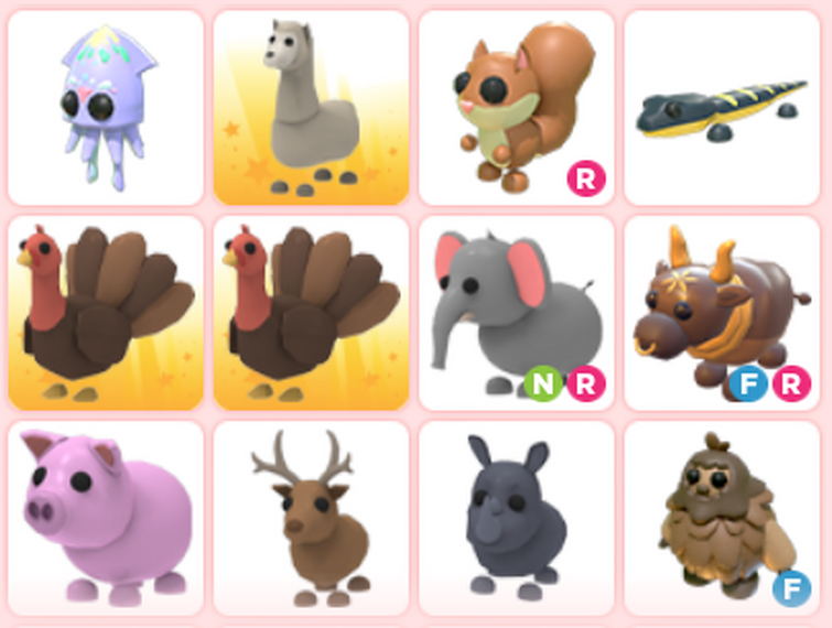 trading FG rgb squid | Fandom