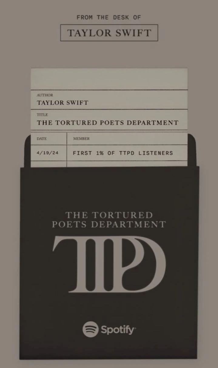 Am I the only one who got this on ttpd’s release day? | Fandom