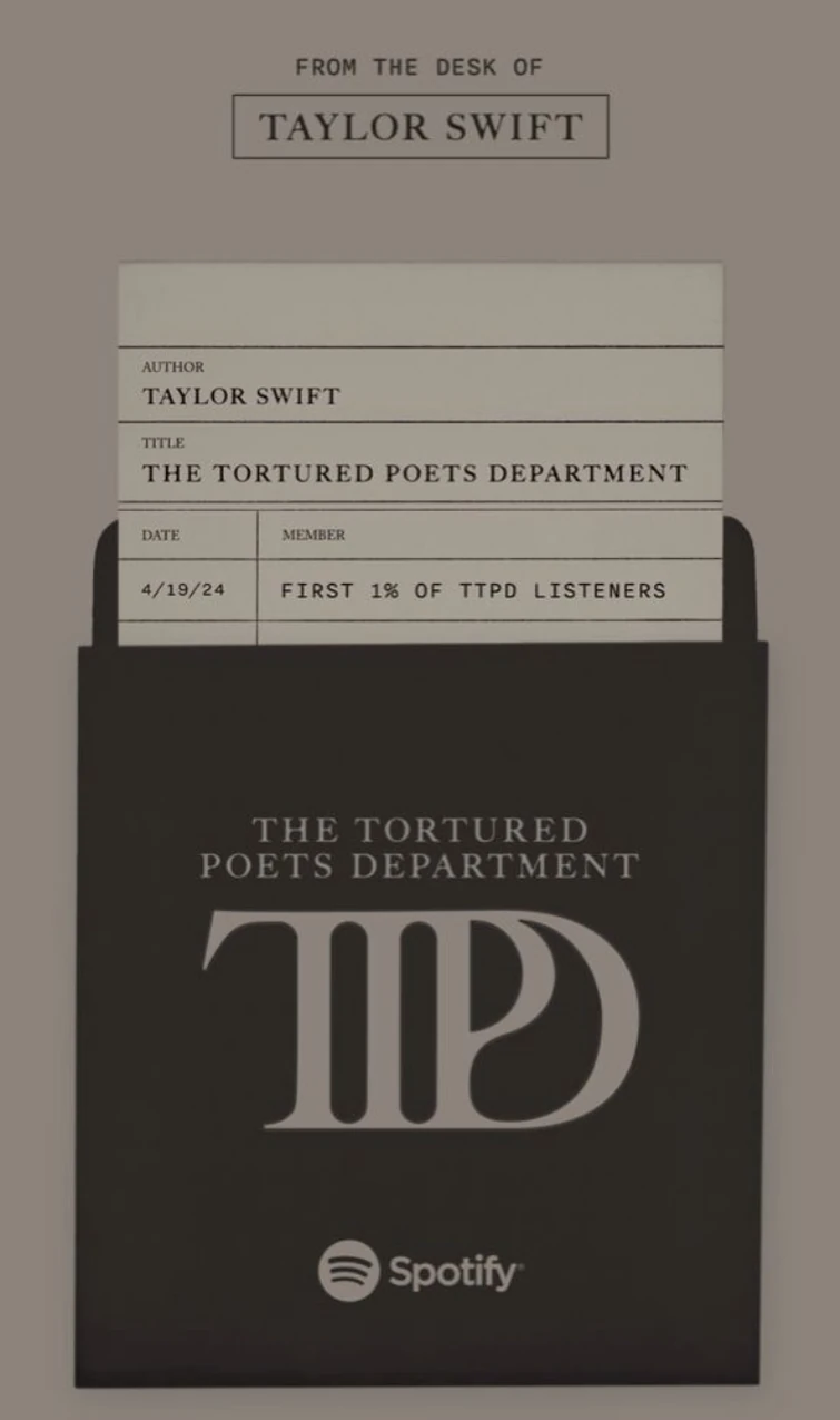 Am I the only one who got this on ttpd’s release day? | Fandom