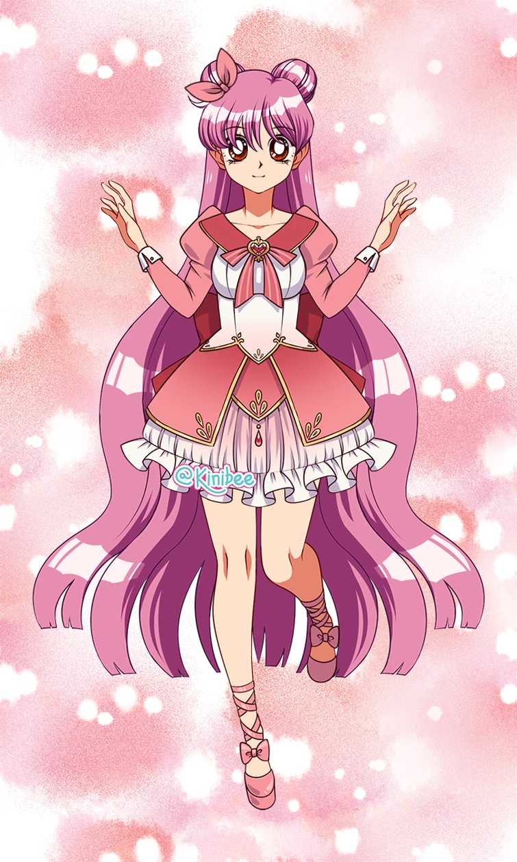 Me as cure pinkry and cure princesa in magical girl creator. | Fandom