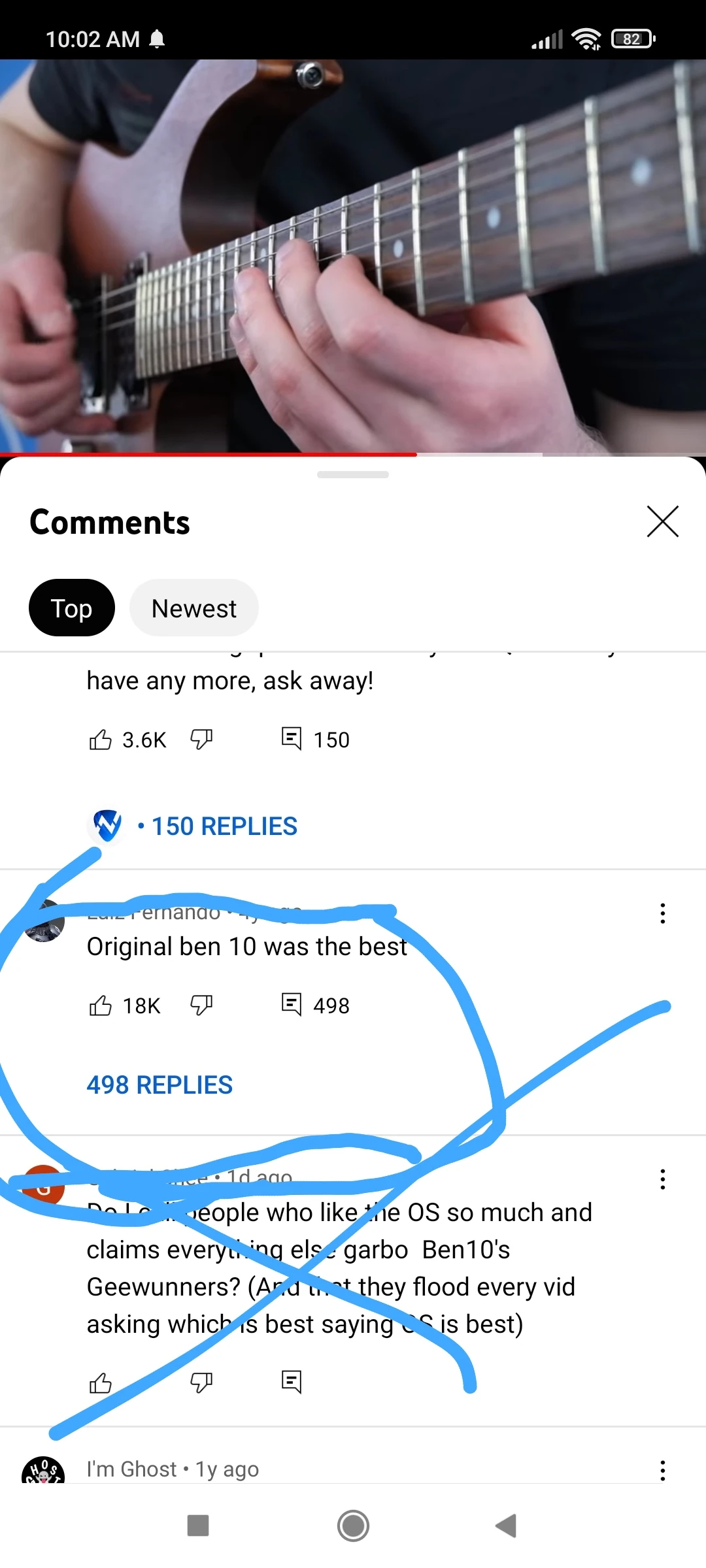 When does a comment like this become Geewunner joke? | Fandom