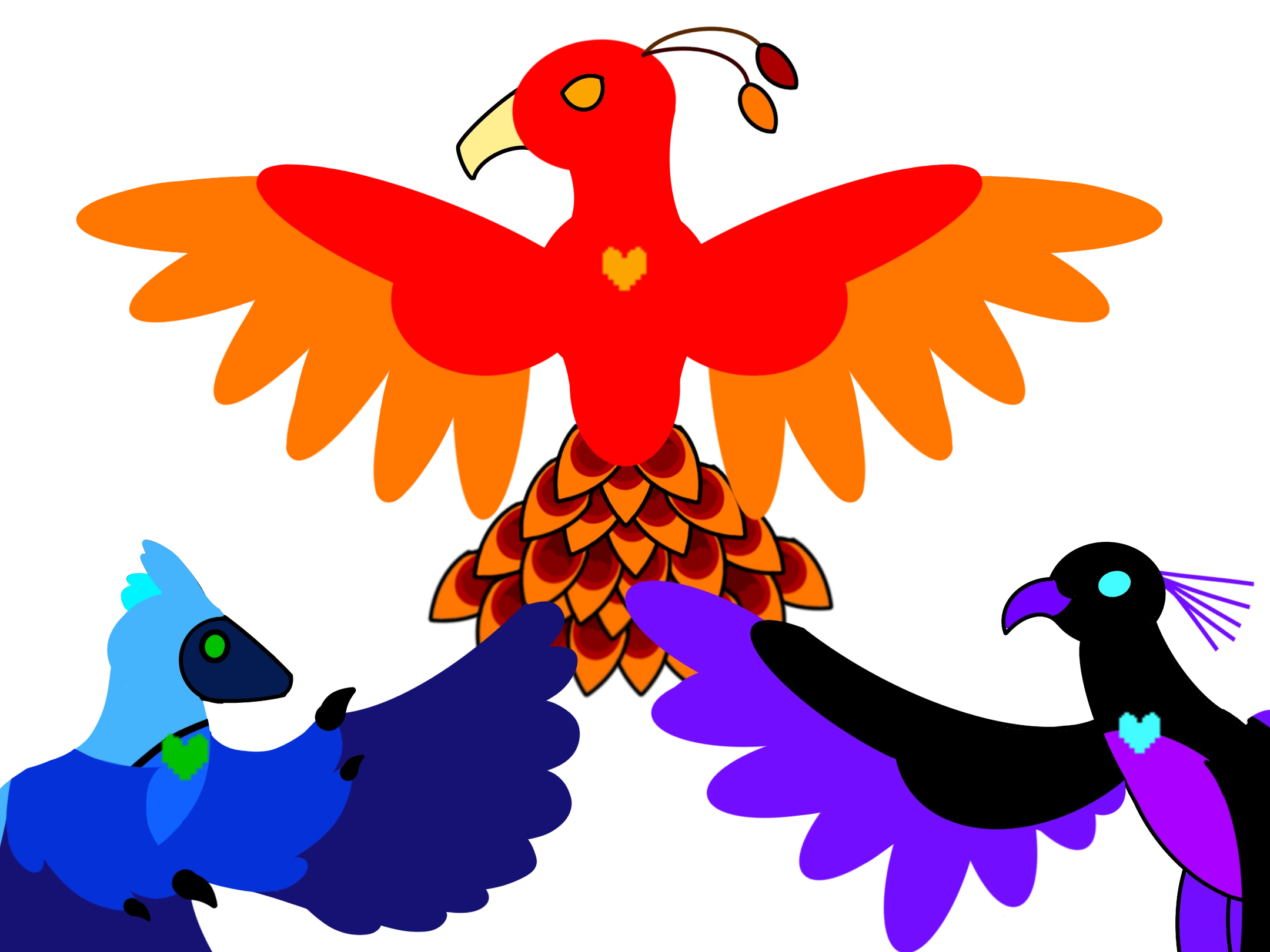 I made some art of my characters :P | Fandom