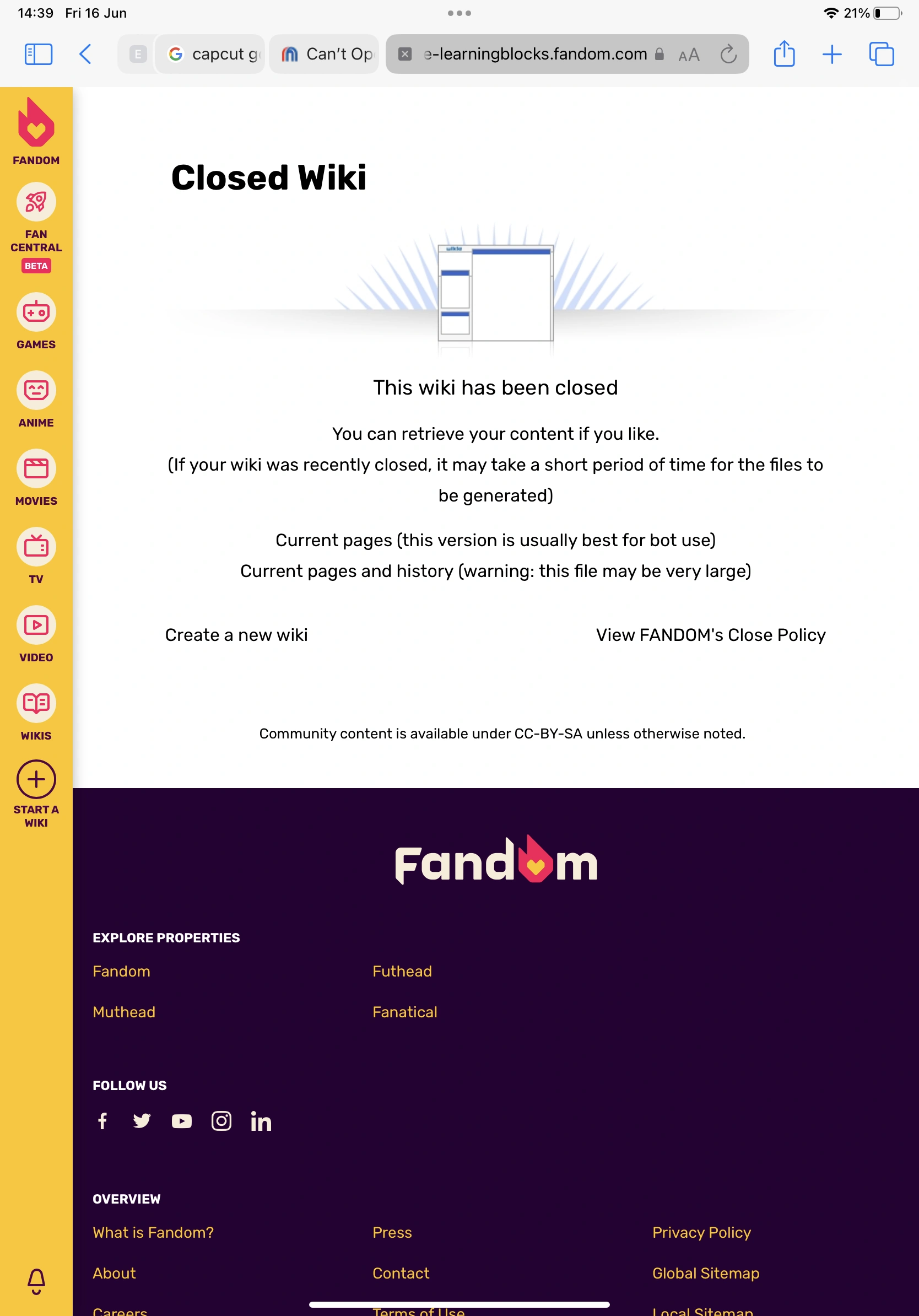 I have very sad news | Fandom