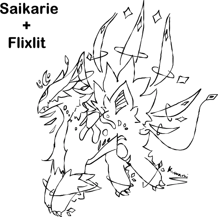 Saikarie x Flixit hybrid thingy | Fandom