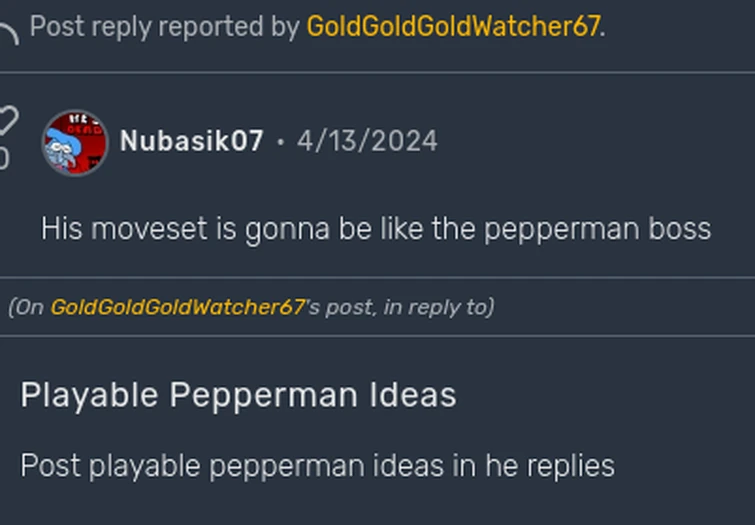 Playable Pepperman Ideas | Fandom