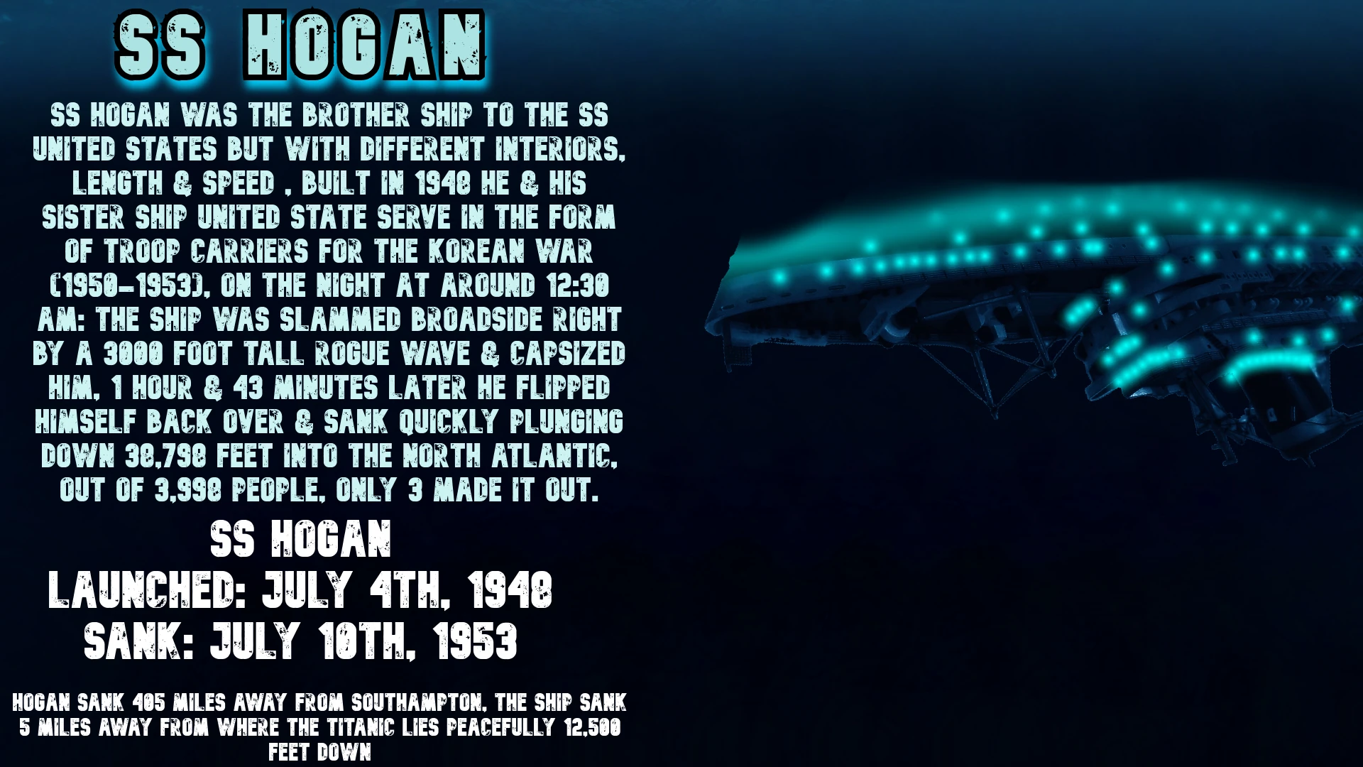 Some Info On SS Hogan On My AU | Fandom