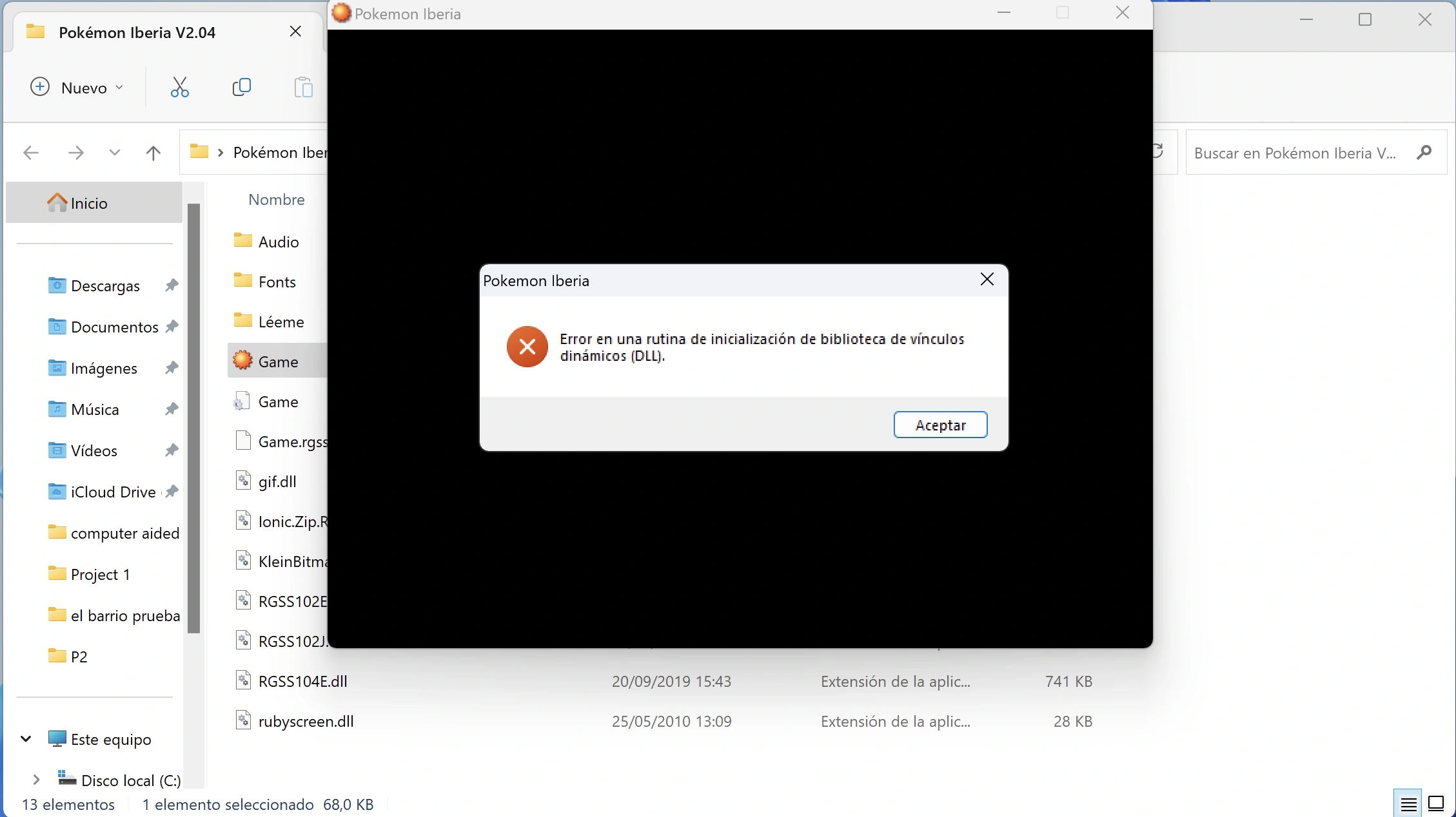 Problema para instalar/jugar en windows 11 | Fandom
