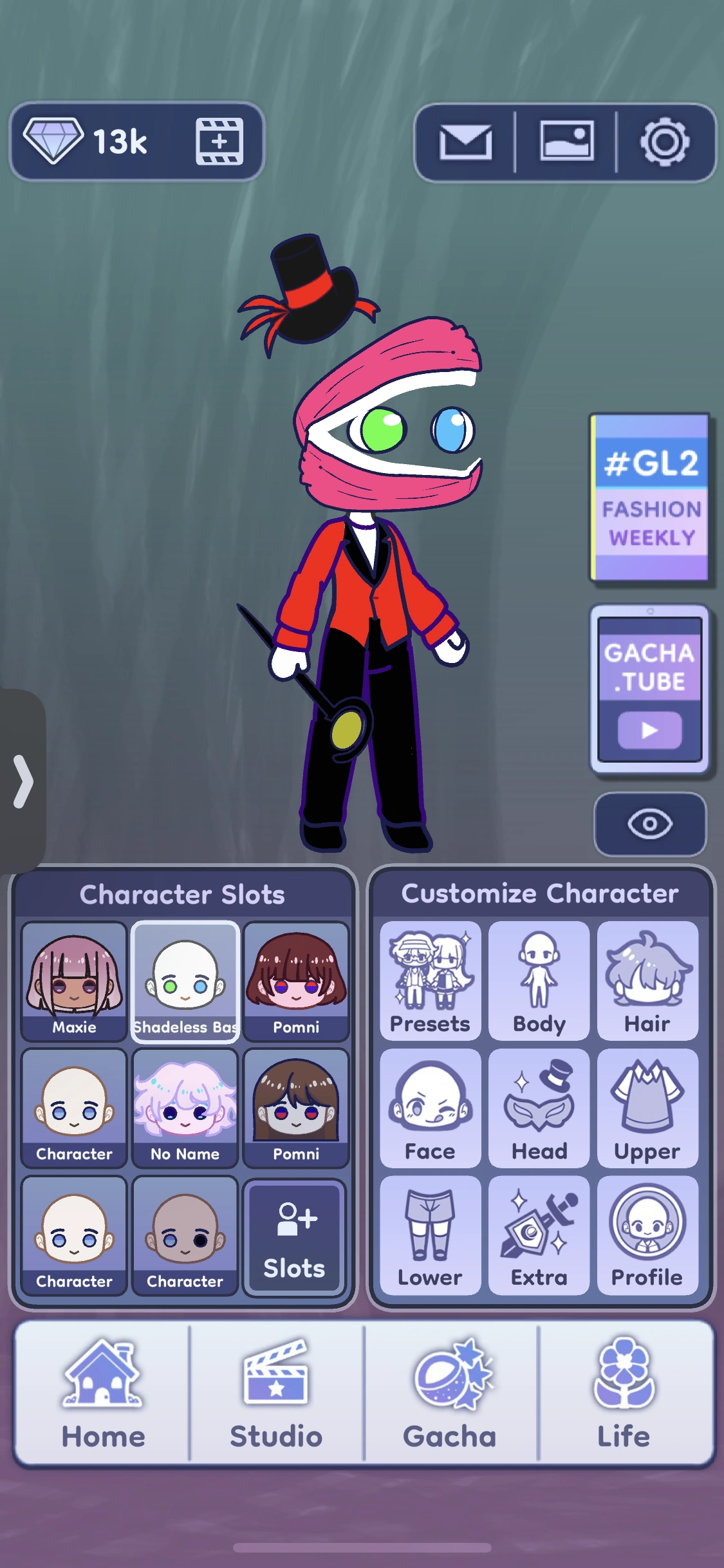 I (somehow) made Caine in gl2! Who should I make next? | Fandom