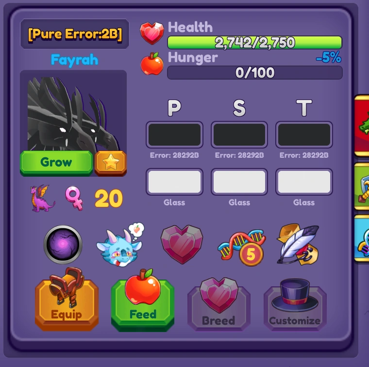 Value of these 2 pure error ? | Fandom