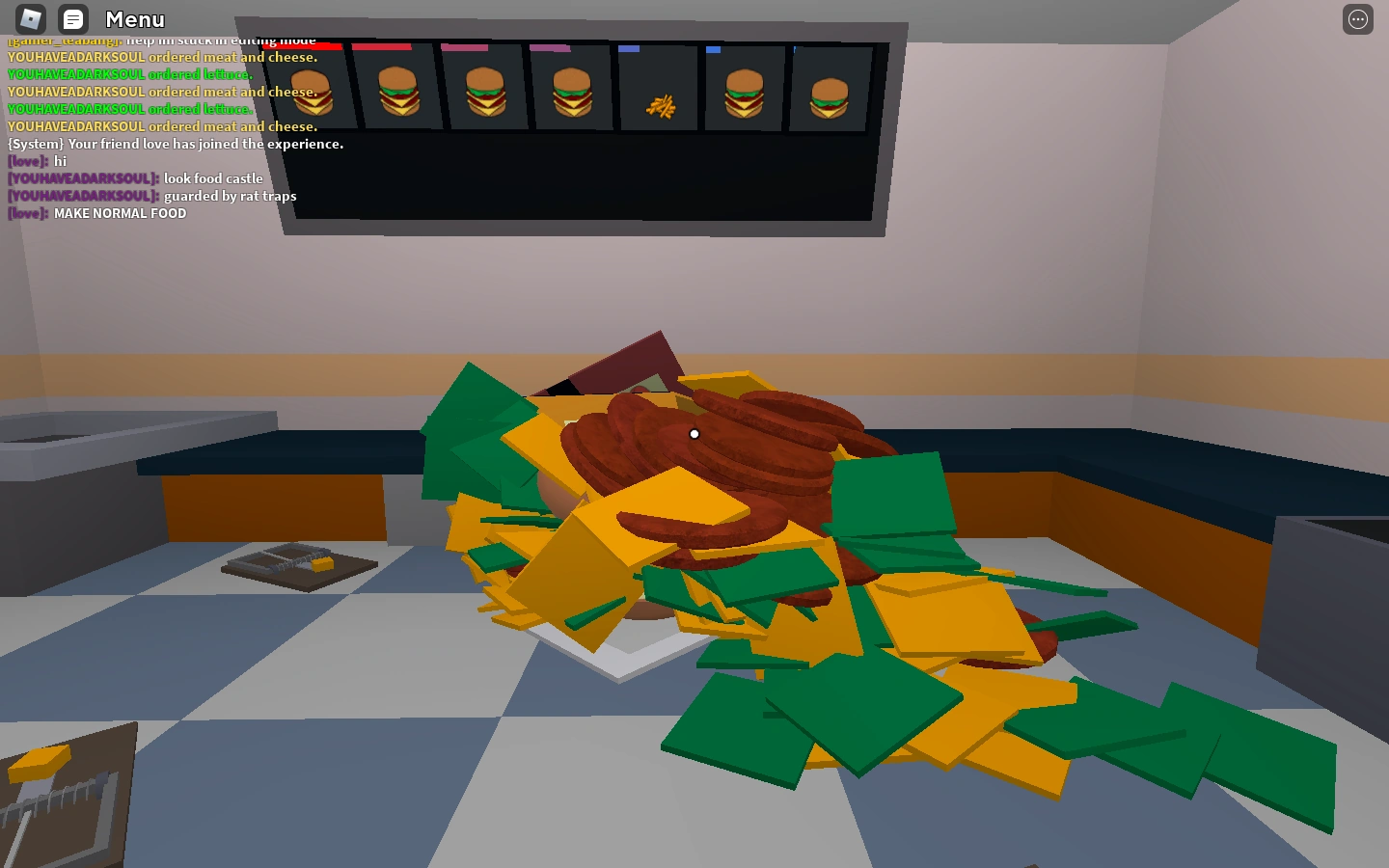 food castle with mouse trap guards | Fandom