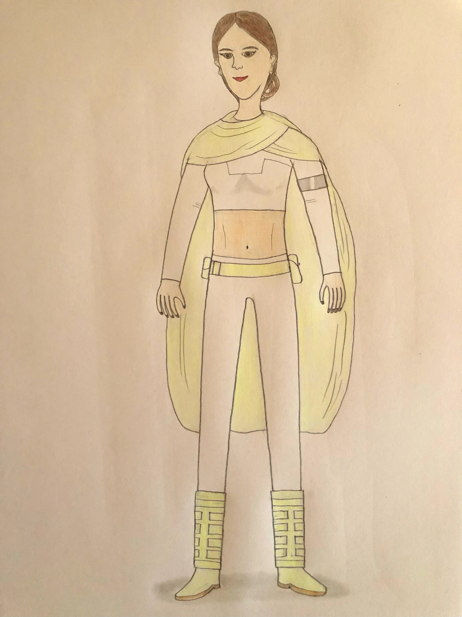 My drawing of Naboo Senator Padme Amidala | Fandom