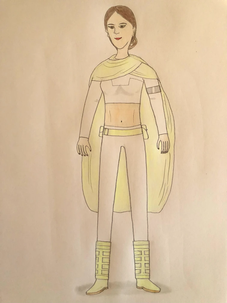 My drawing of Naboo Senator Padme Amidala | Fandom