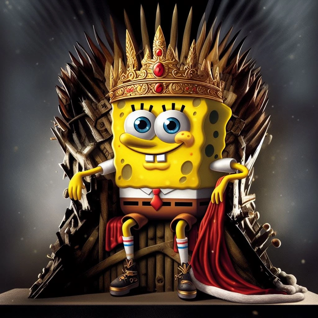 King SpongeBob AI Art | Fandom