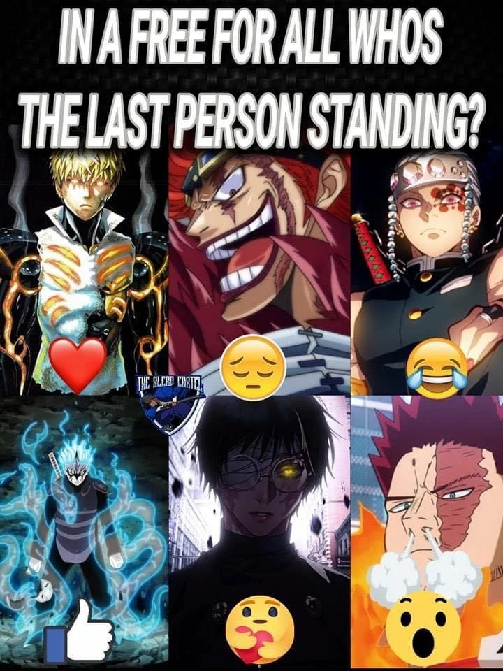 In a free for all, who’s the last person standing? | Fandom