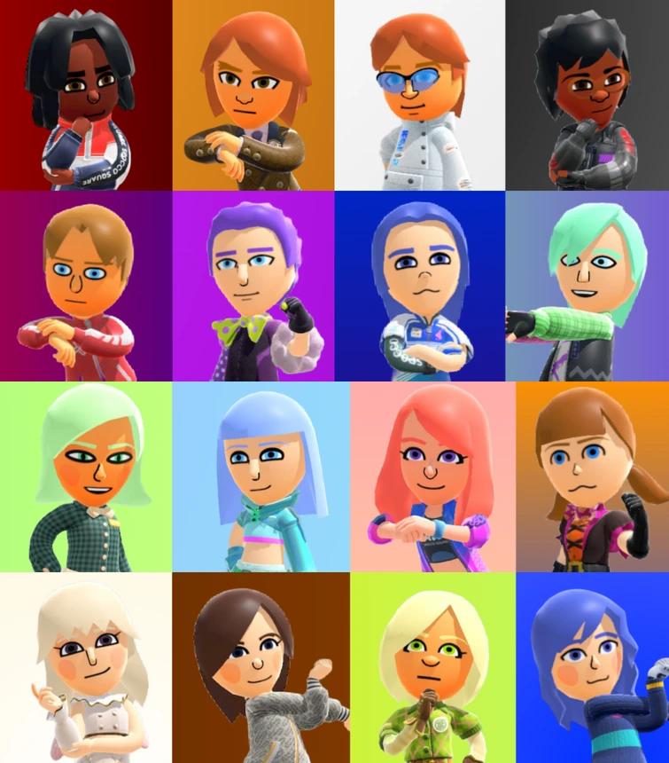 Rank these 16 Aero Horizons miis from last to first place | Fandom