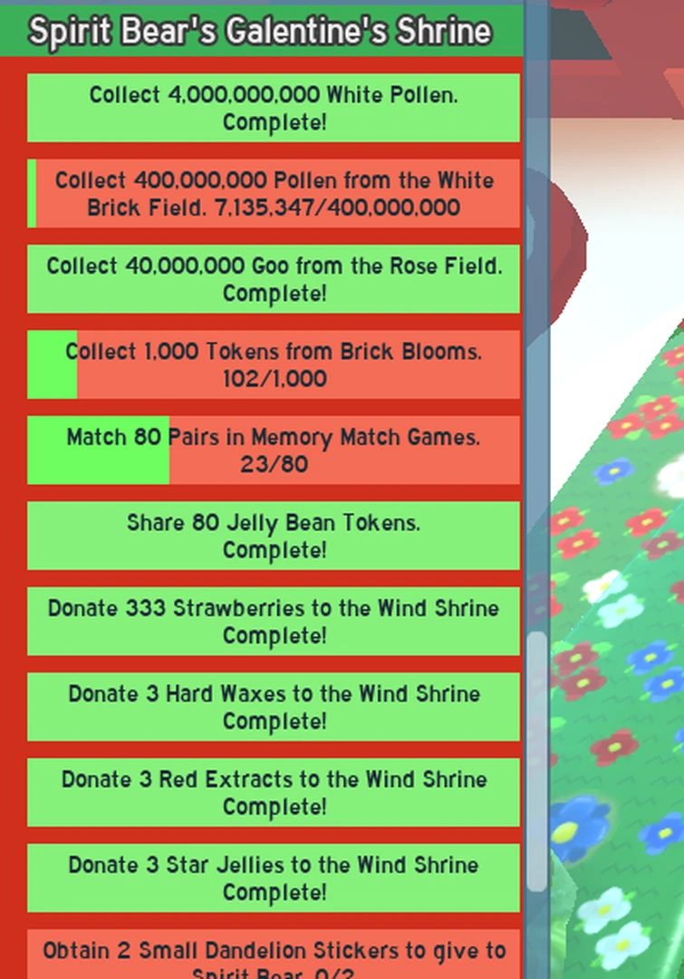 Beesmas 2024~2025, Day 2 progress | Fandom