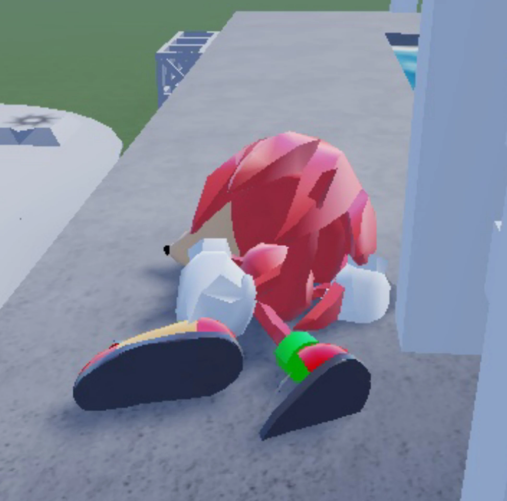 What pose is Knuckles doing? (Wrong answers only) | Fandom