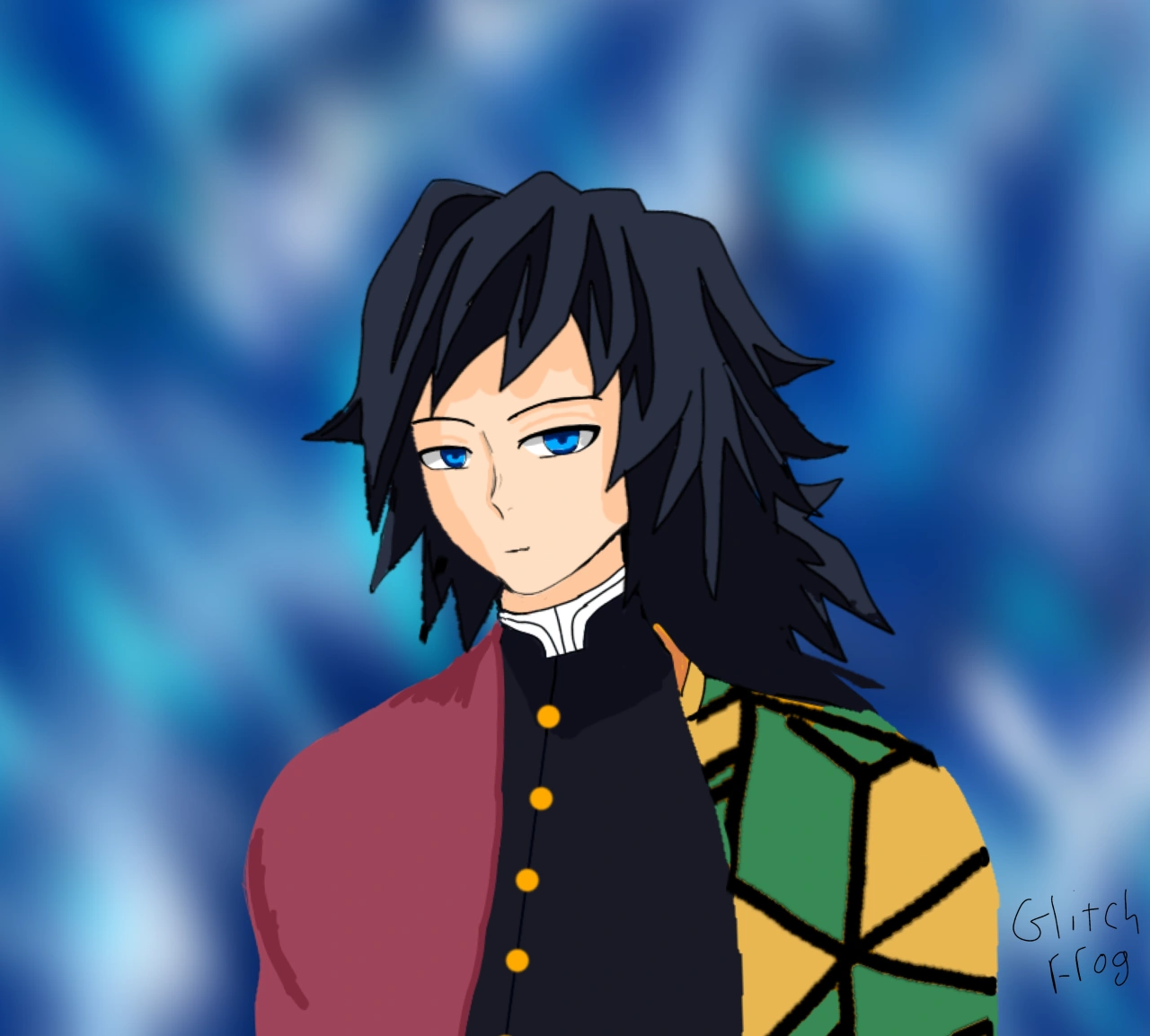 I drew Giyu | Fandom