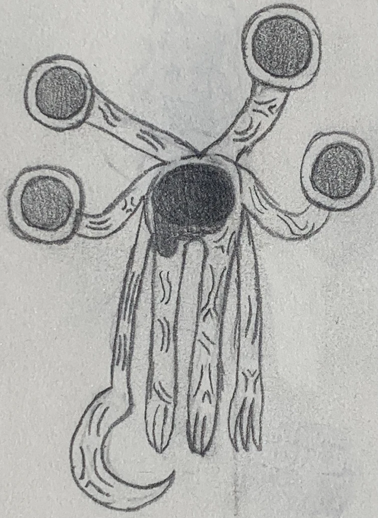 Entry #001: "Eyestalk" (TW: eyes, veins, spooky creature) | Fandom