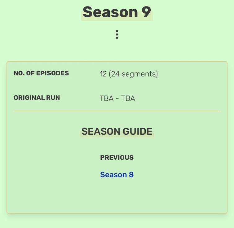 What will 13a and 13b of Season 9 be? | Fandom